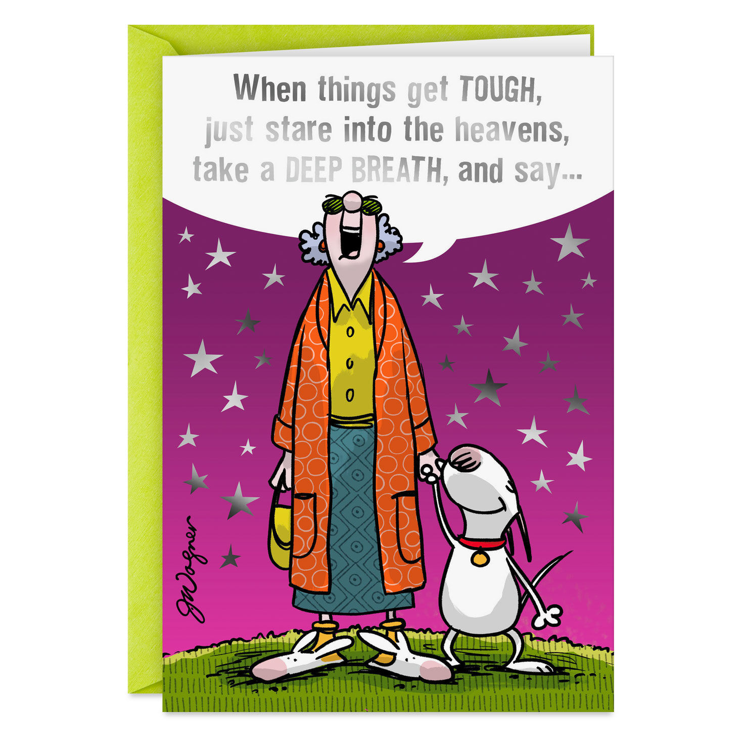 Maxine™ Give Me a #!@* Break Funny Encouragement Card - Greeting Cards ...