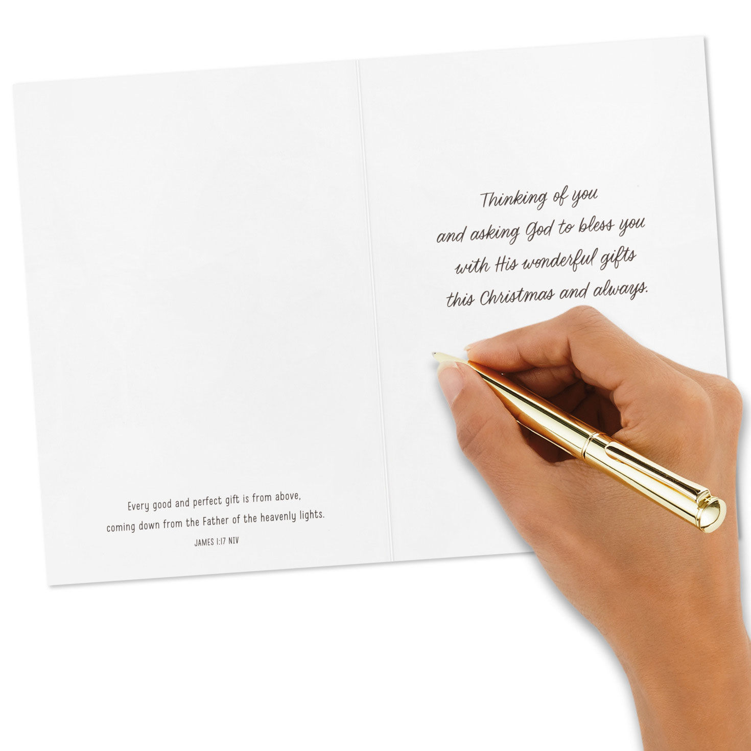 DaySpring Thankful Prayer Boxed Christmas Cards, Pack of 16 - Boxed ...