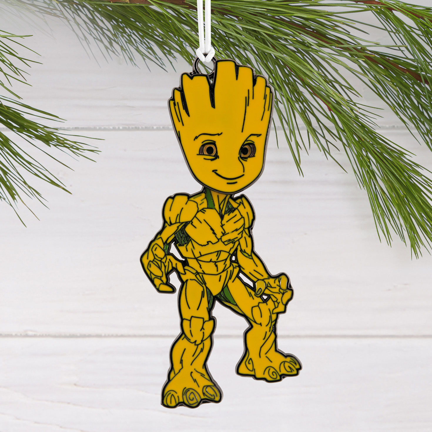 Marvel Groot Moving Metal Hallmark Ornament - Hallmark Ornaments | Hallmark