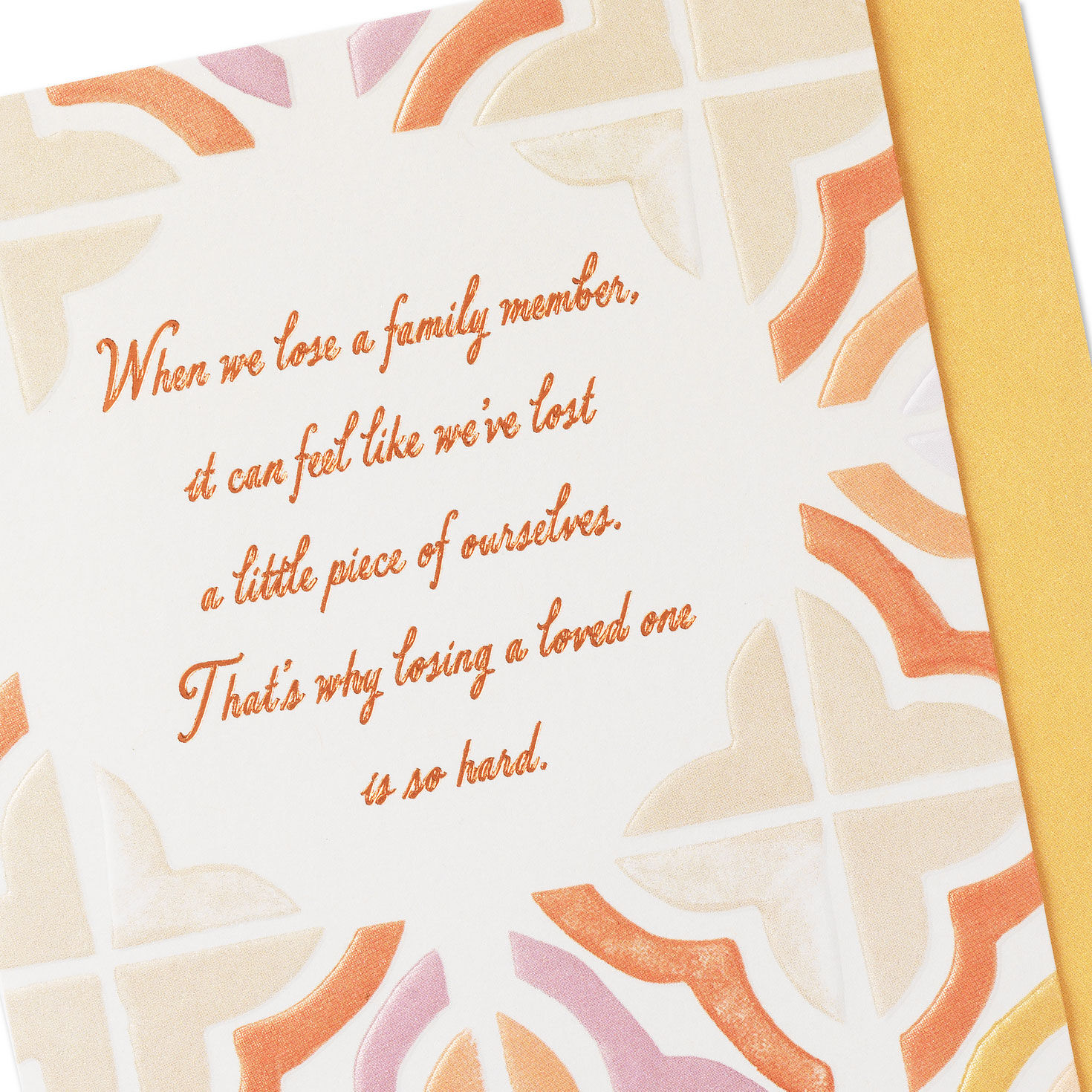 Your Connection Is for Always Sympathy Card for Loss of Family Member ...