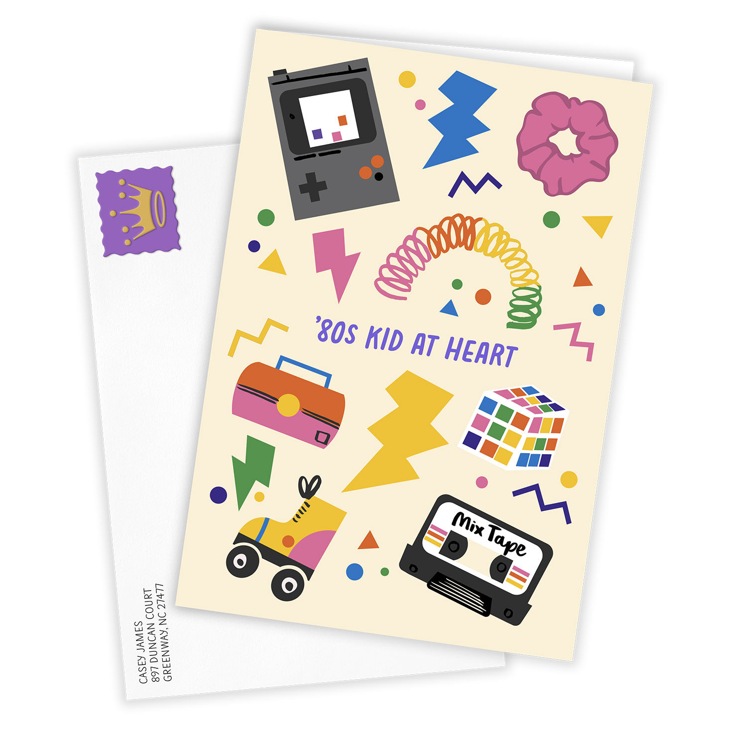80s Retro Custom Card - Greeting Cards | Hallmark