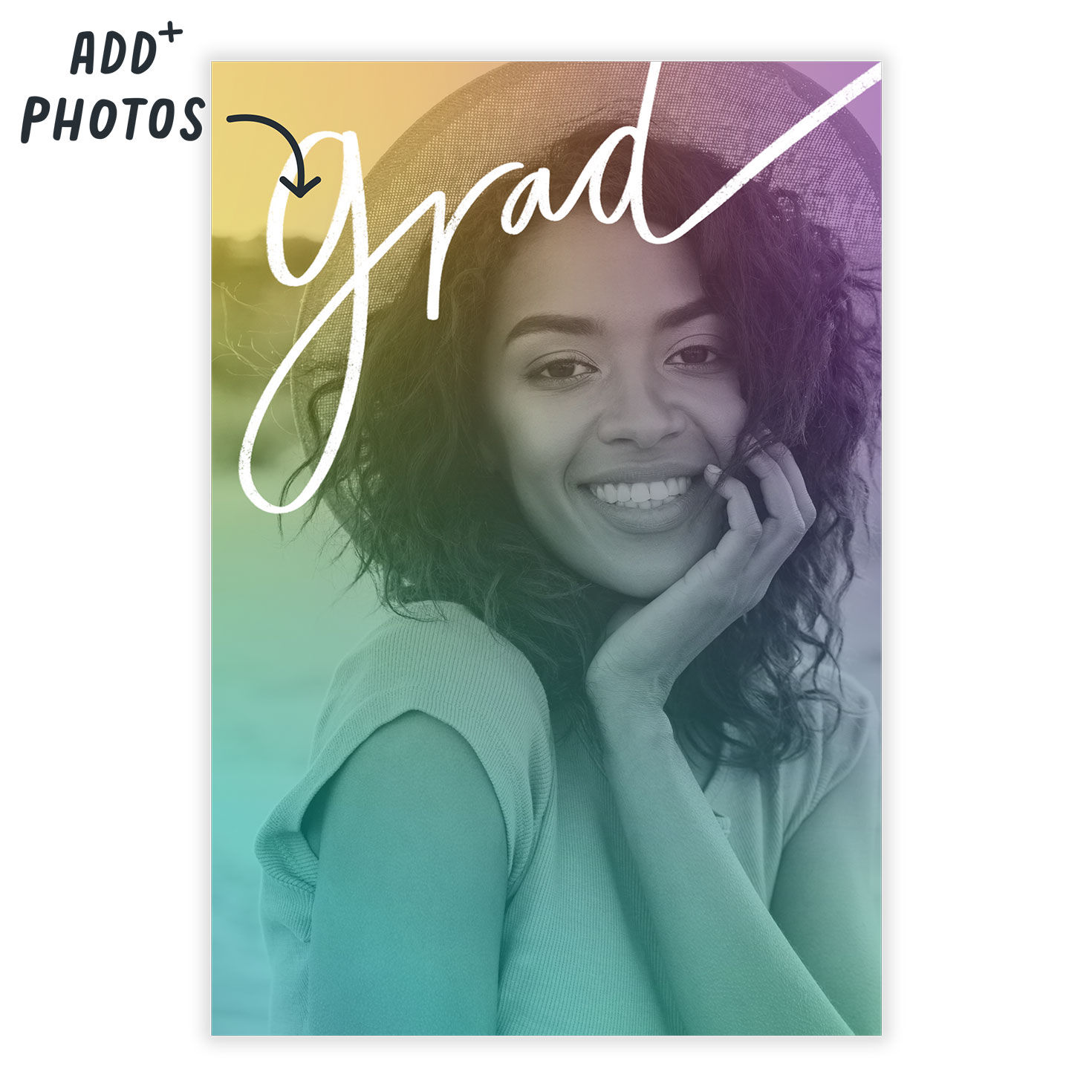 Rainbow Ombré Graduation eCard - eCards | Hallmark