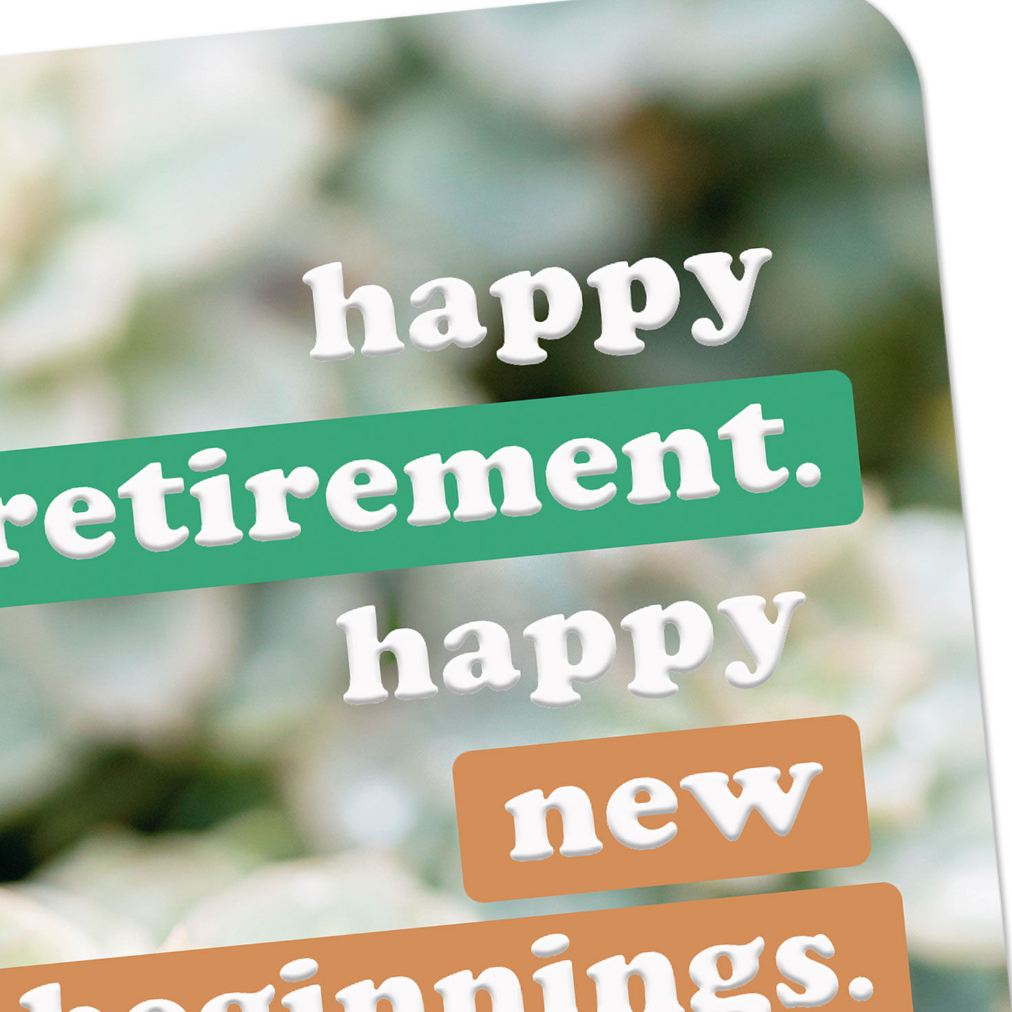Happy New Beginnings Retirement Card - Greeting Cards | Hallmark