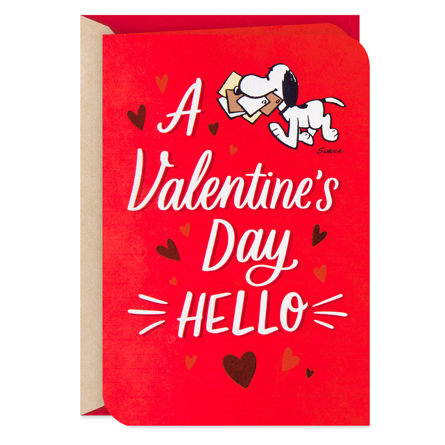 Peanuts® Snoopy Sweet Hello Valentine's Day Card - Greeting Cards ...
