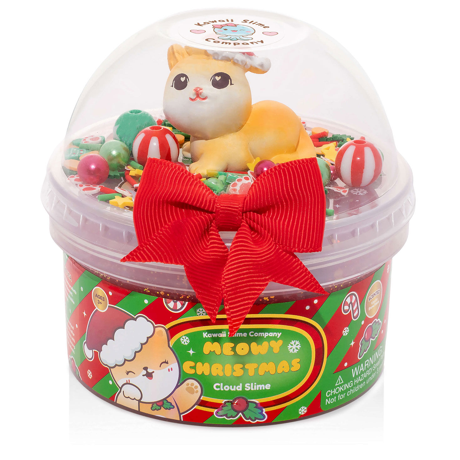 Kawaii Slime Company Meowy Christmas Cloud Slime - Kids Toys | Hallmark