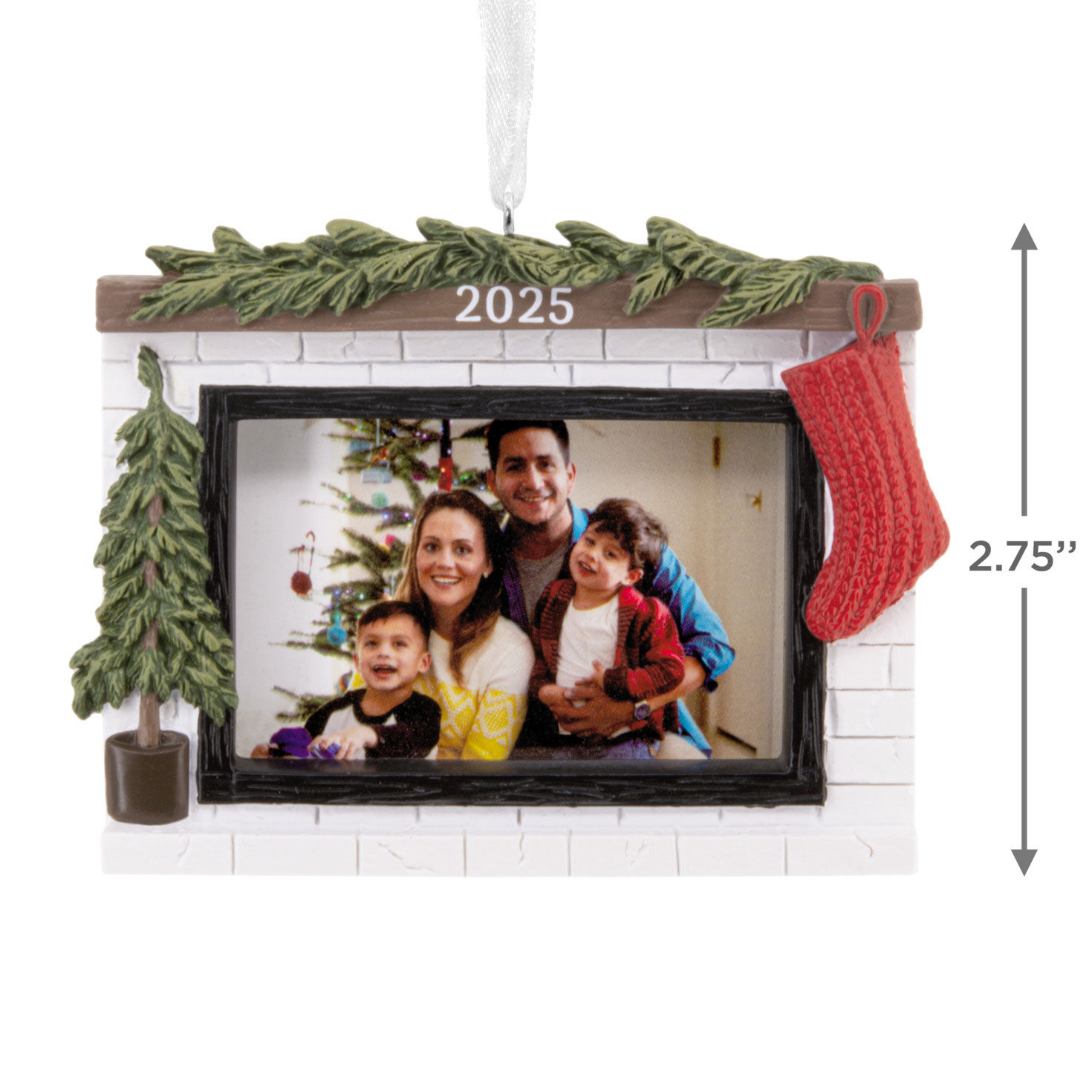 Cozy Fireplace 2025 Photo Frame Hallmark Ornament - Hallmark Ornaments ...