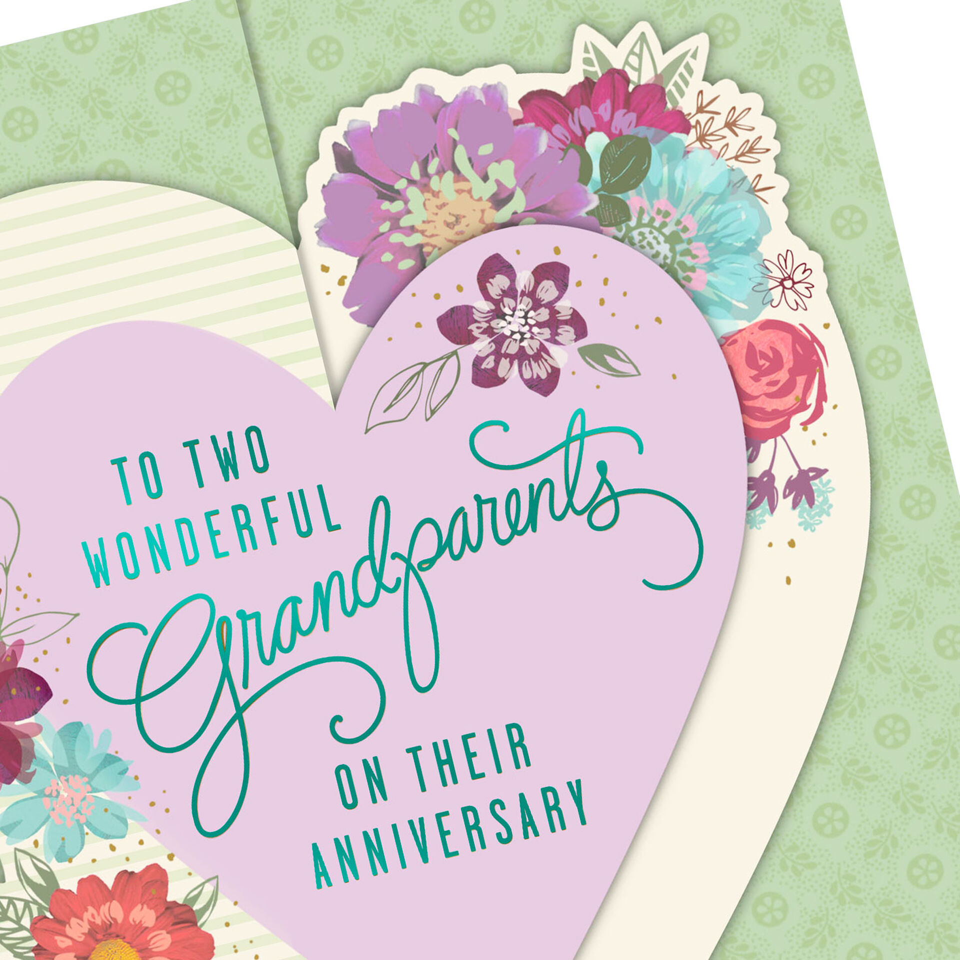 Two Wonderful Grandparents Anniversary Card Greeting Cards Hallmark two-wonderful-grandparents-anniversary-card-greeting-cards-hallmark