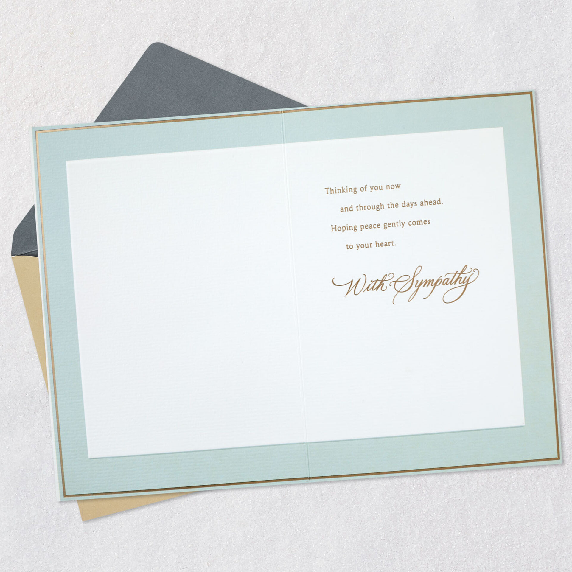 Wishing You Comfort and Peace Sympathy Card - Greeting Cards - Hallmark