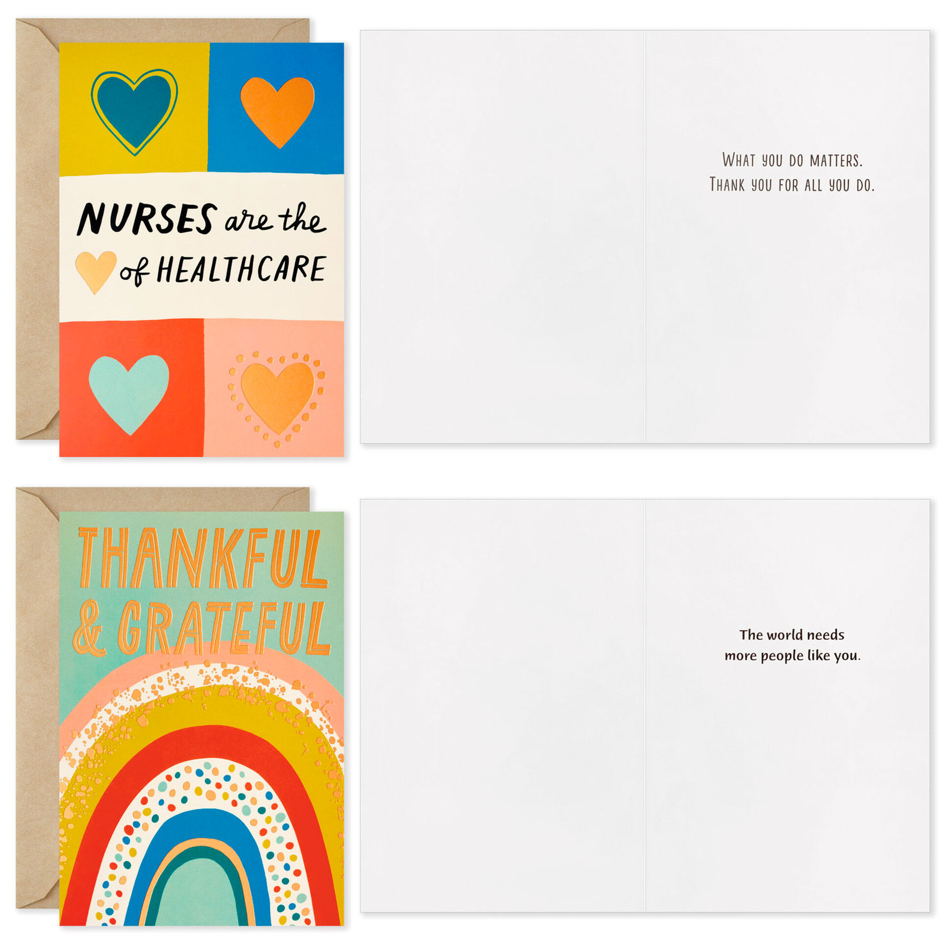 Nurse Appreciation Boxed Thank-You Cards Assortment, Pack of 16 - Boxed ...