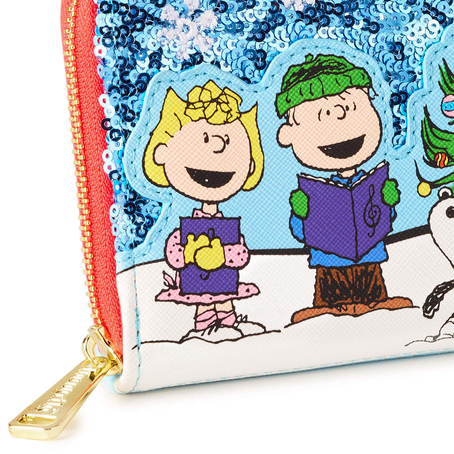 Loungefly Peanuts Sequin Holiday Wallet - Handbags & Purses | Hallmark