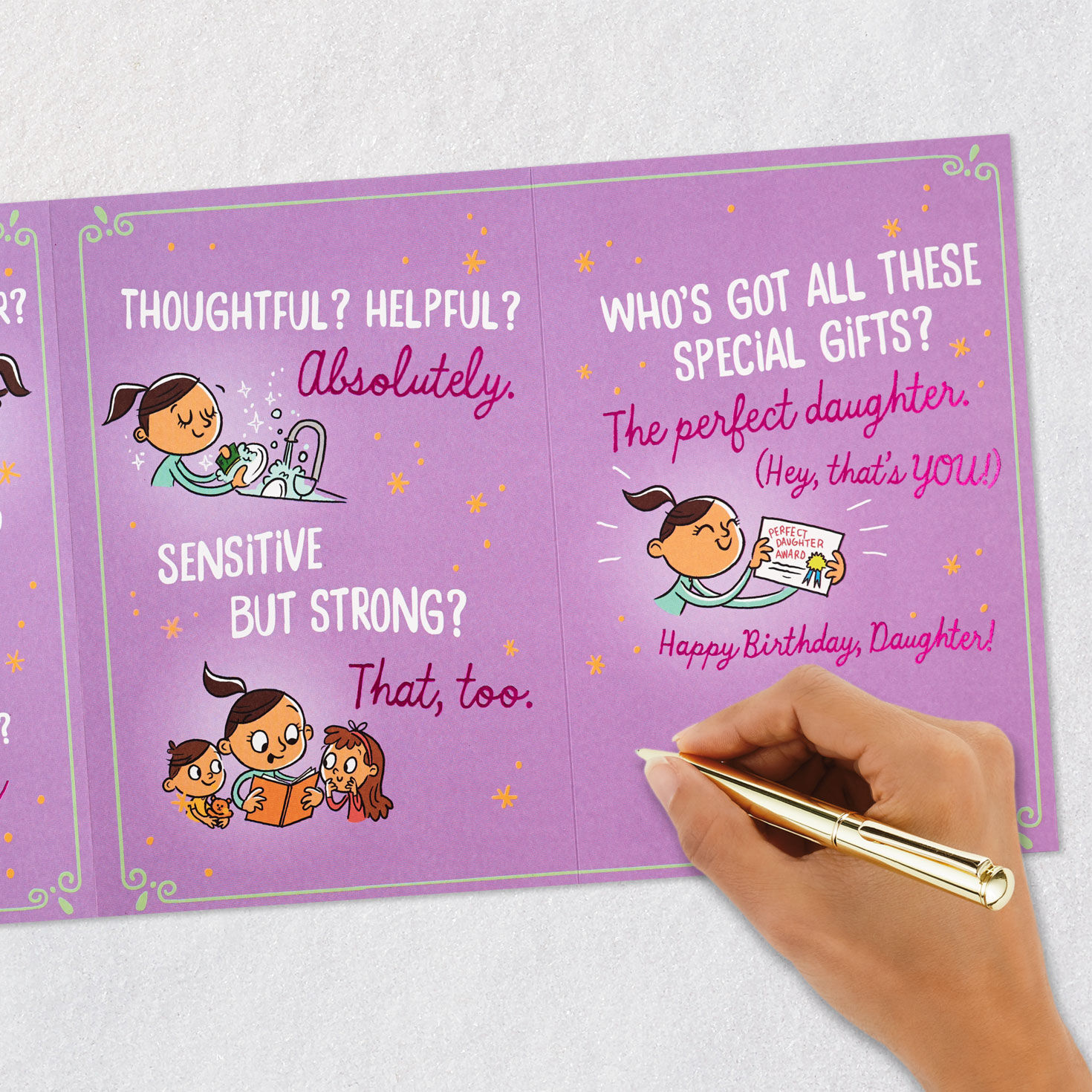 You're the Perfect Daughter Funny Birthday Card - Greeting Cards | Hallmark