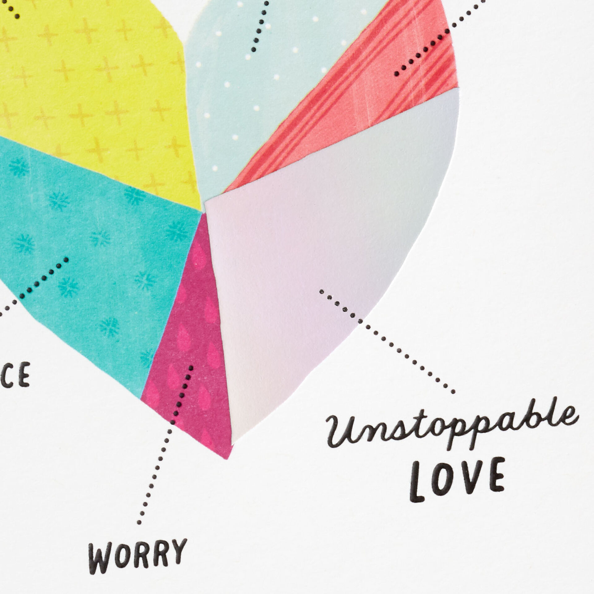 A Mom's Heart Pie Chart Mother's Day Card - Greeting Cards - Hallmark