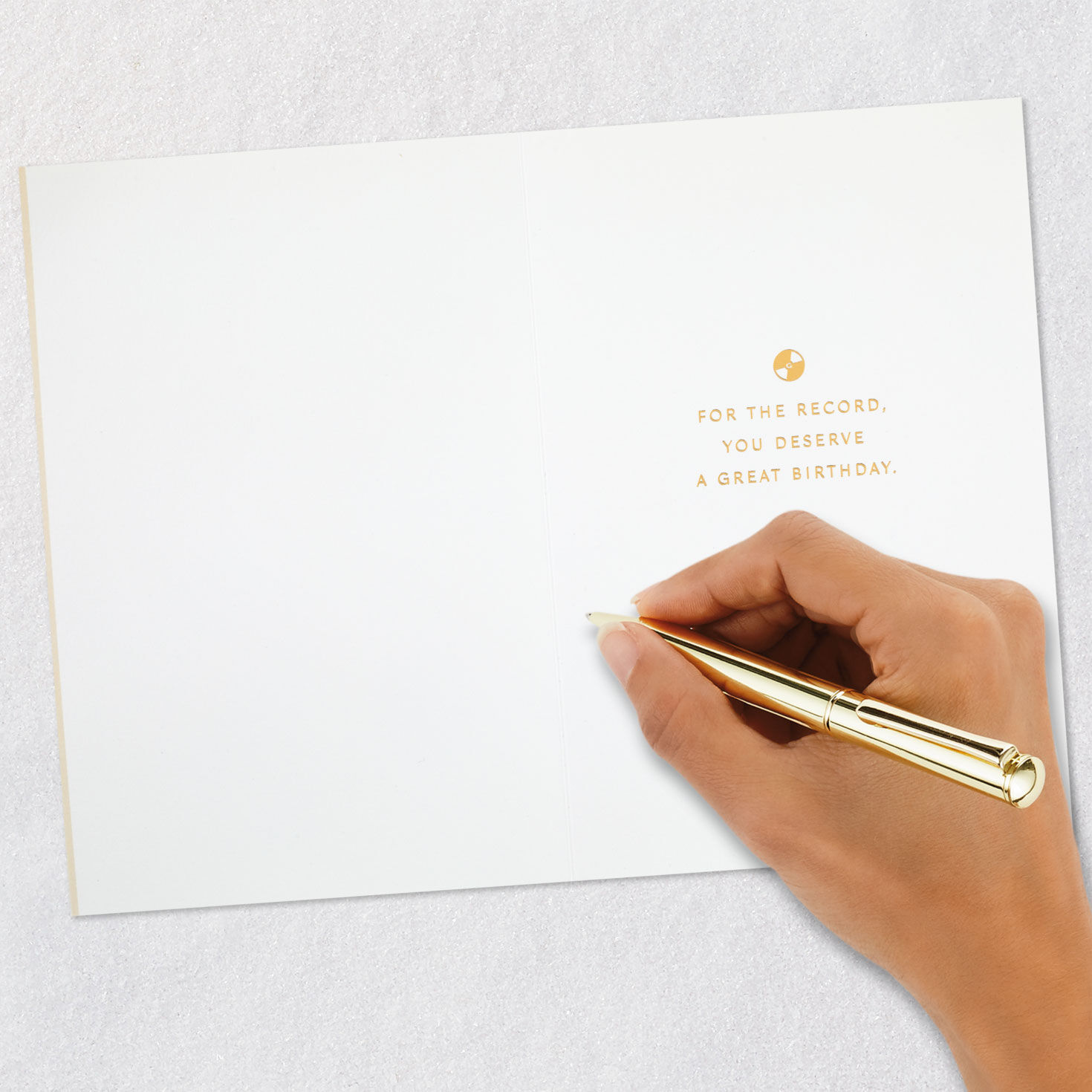 For the Record Birthday Card - Greeting Cards | Hallmark