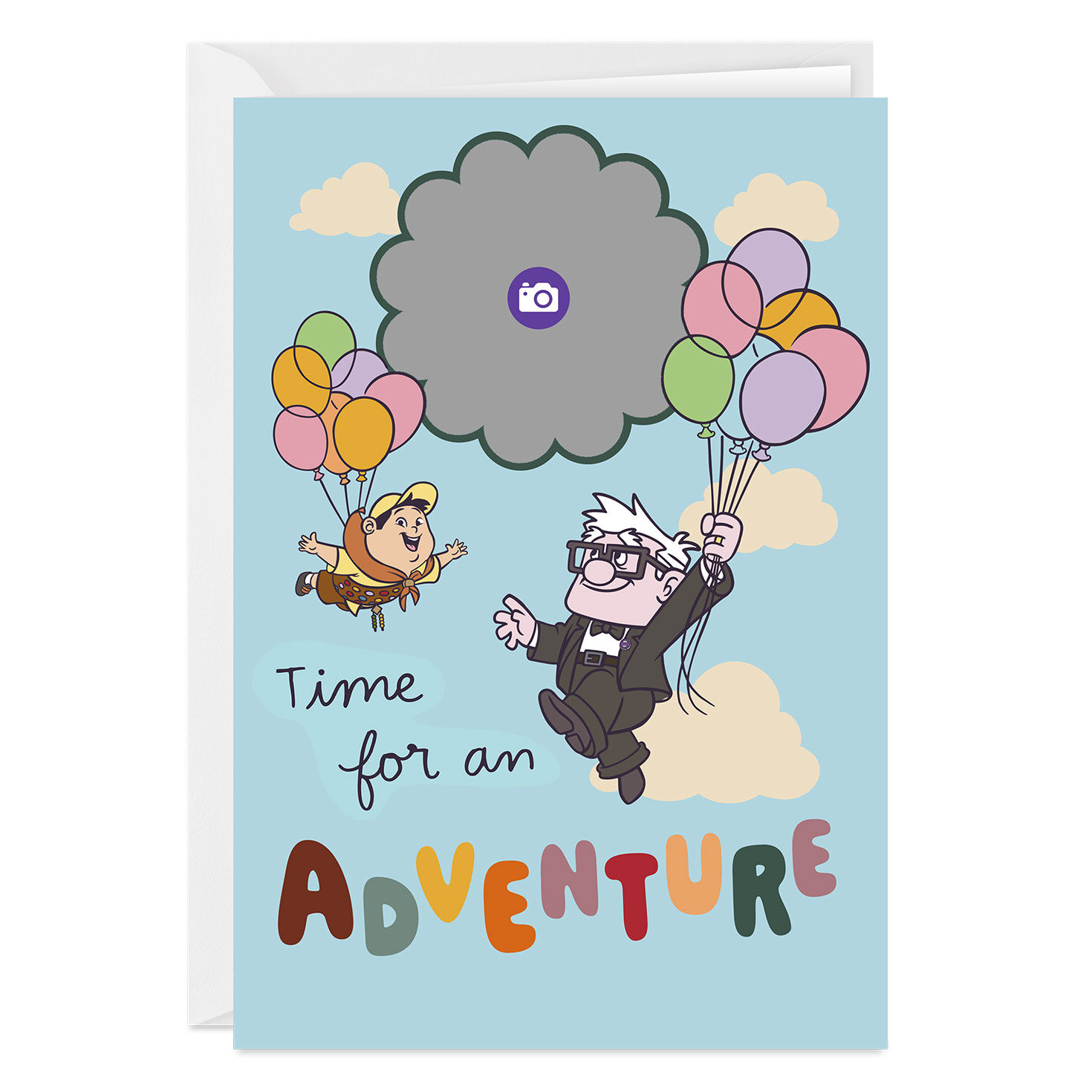 Disney/Pixar Up Time for an Adventure Custom Card - Greeting Cards ...