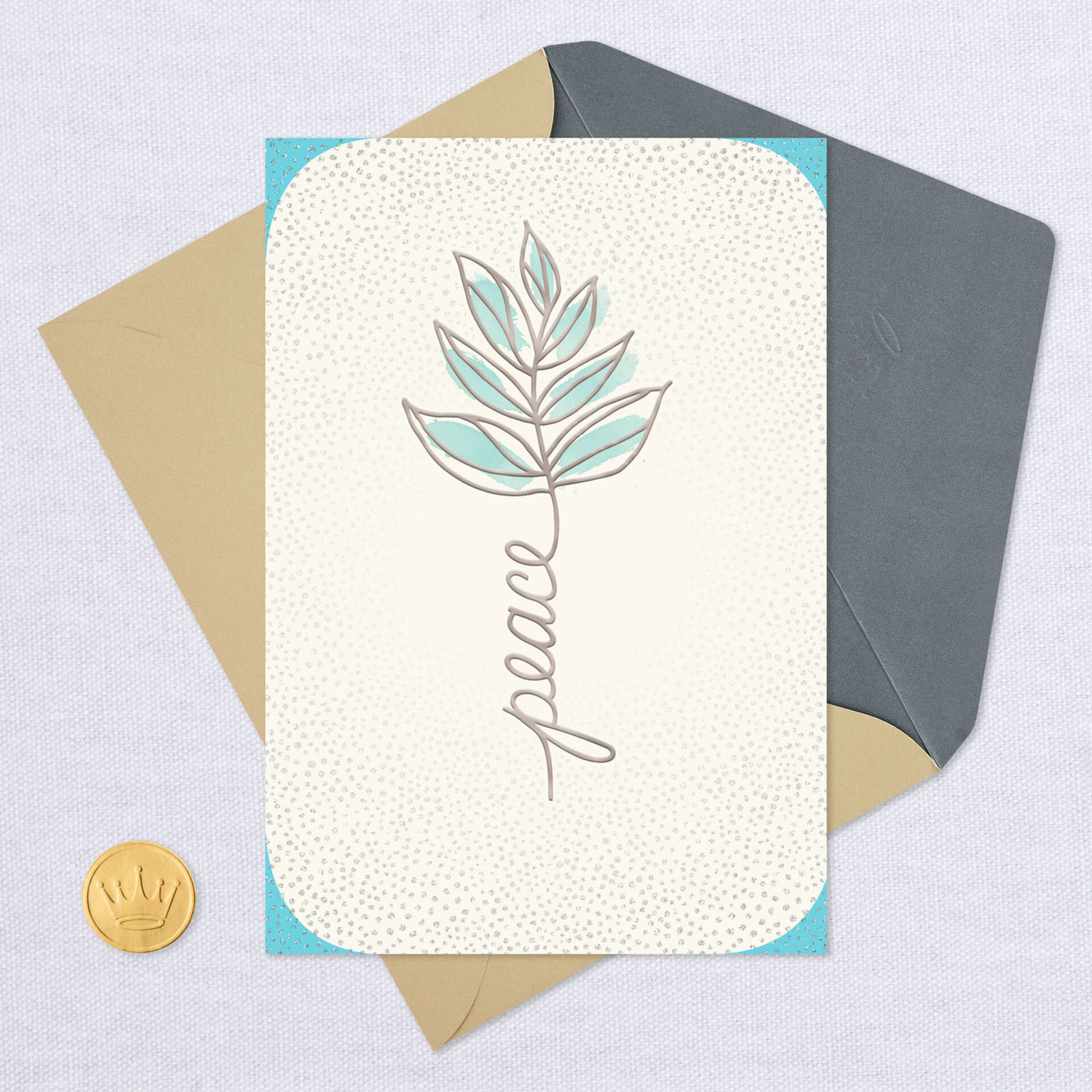 Sending You Strength and Peace Sympathy Card - Greeting Cards - Hallmark