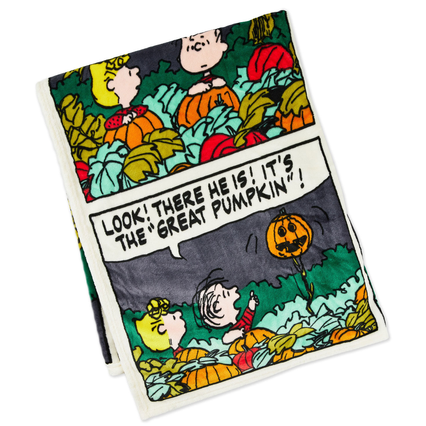 Peanuts® Great Pumpkin Comic Strip Throw Blanket, 60x50 - Pillows ...