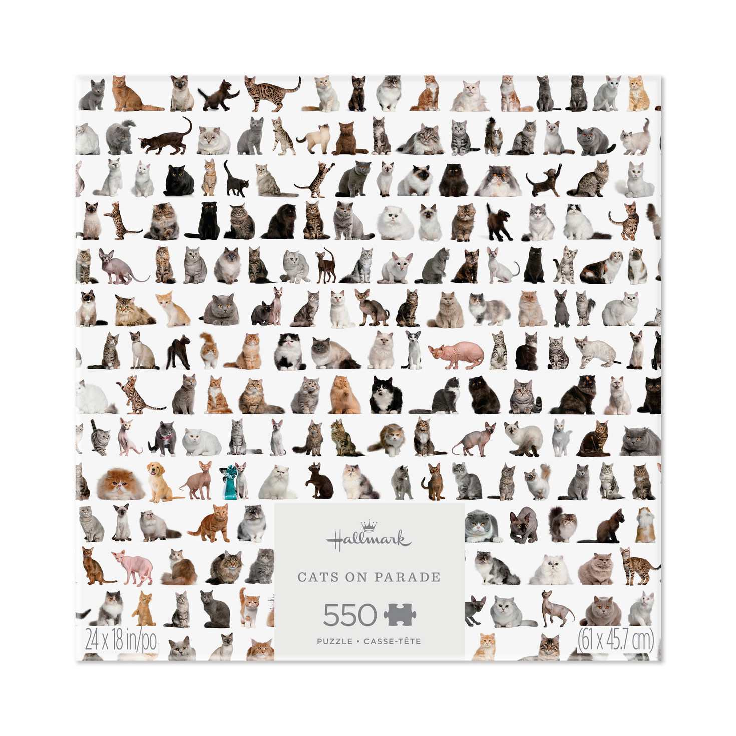 Cats on Parade 550-Piece Jigsaw Puzzle - Puzzles | Hallmark