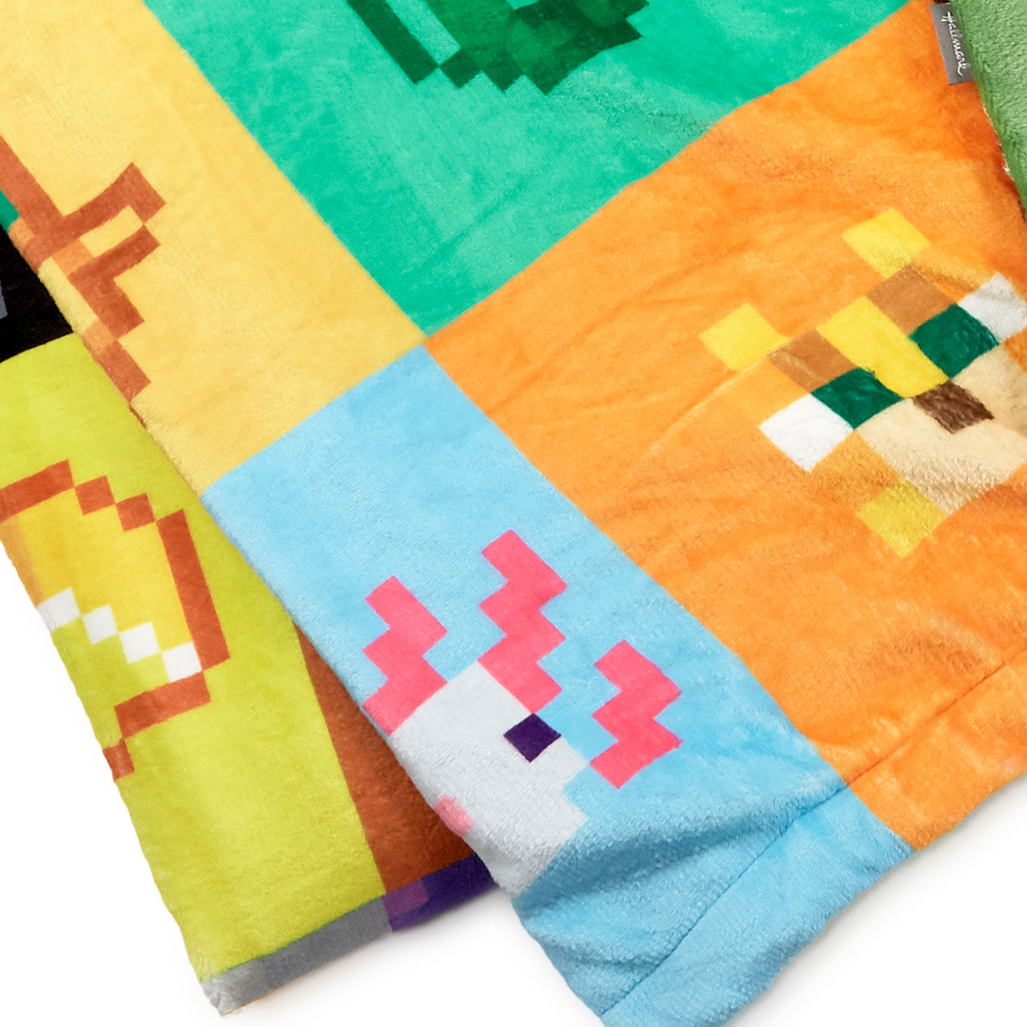Minecraft Game Icons Throw Blanket, 51x62 - Pillows & Blankets | Hallmark