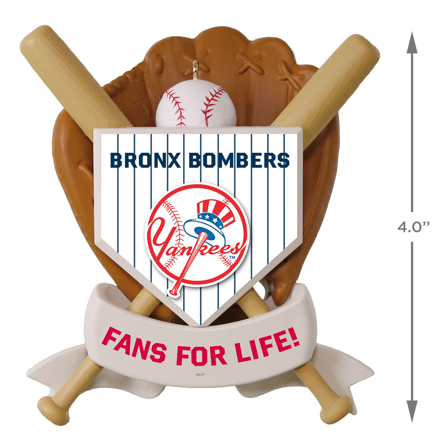 MLB New York Yankees™ Baseball Personalized Ornament, Custom Text ...