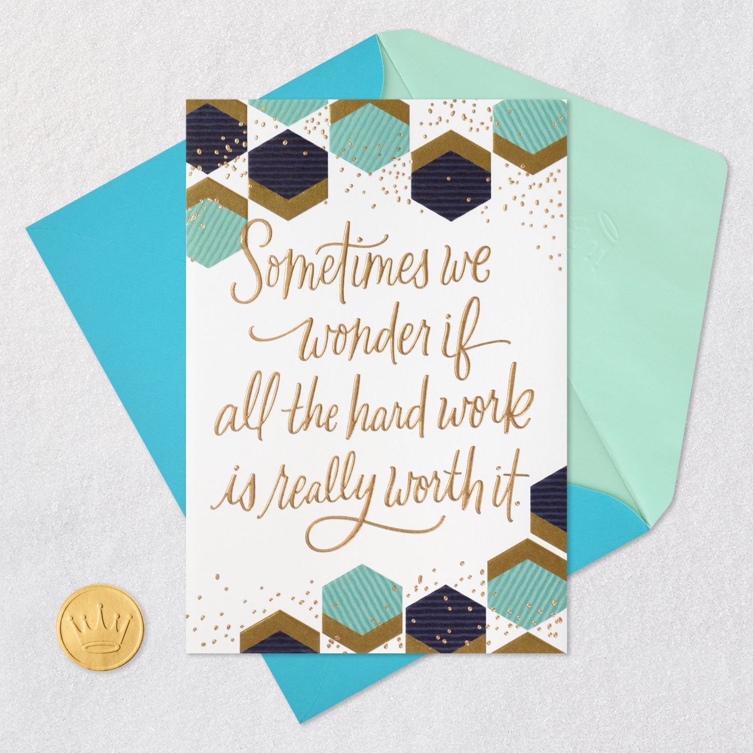 The Hard Work Was Worth It Congratulations Card - Greeting Cards | Hallmark