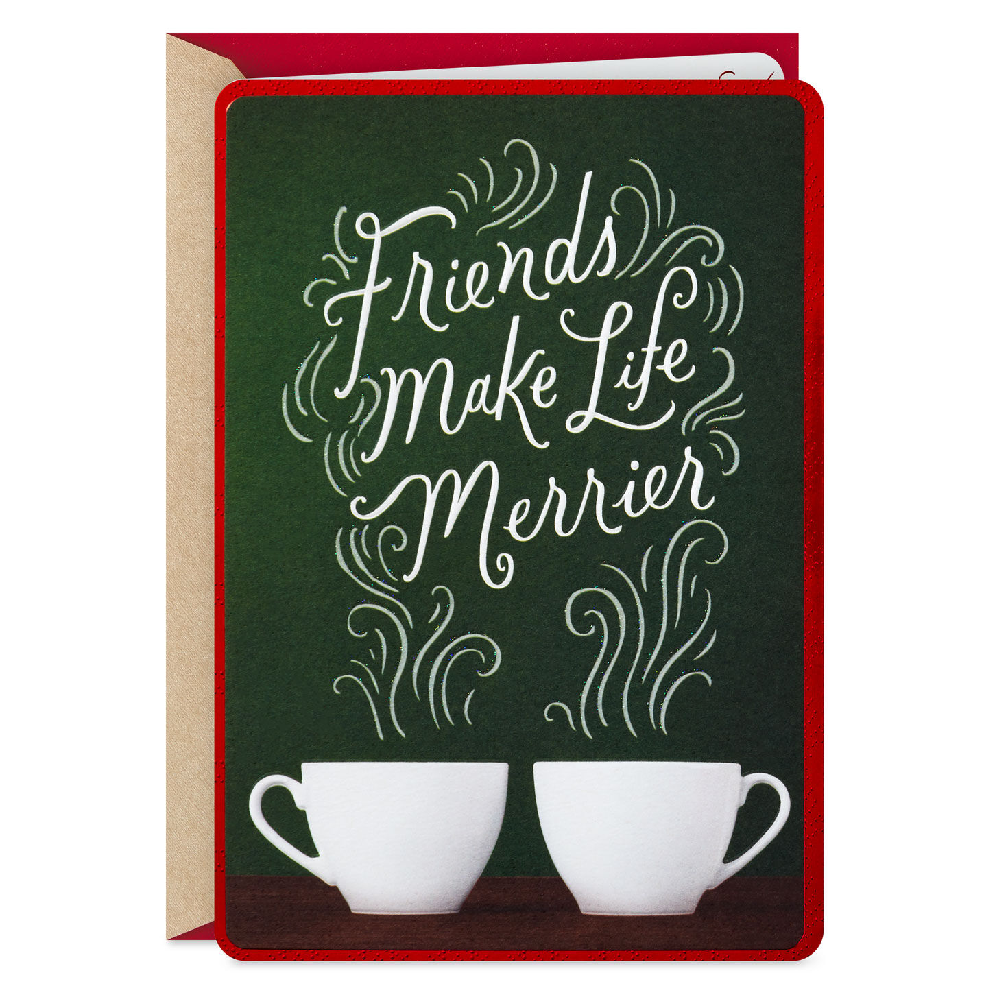 Friends Make Life Merrier Christmas Card - Greeting Cards | Hallmark