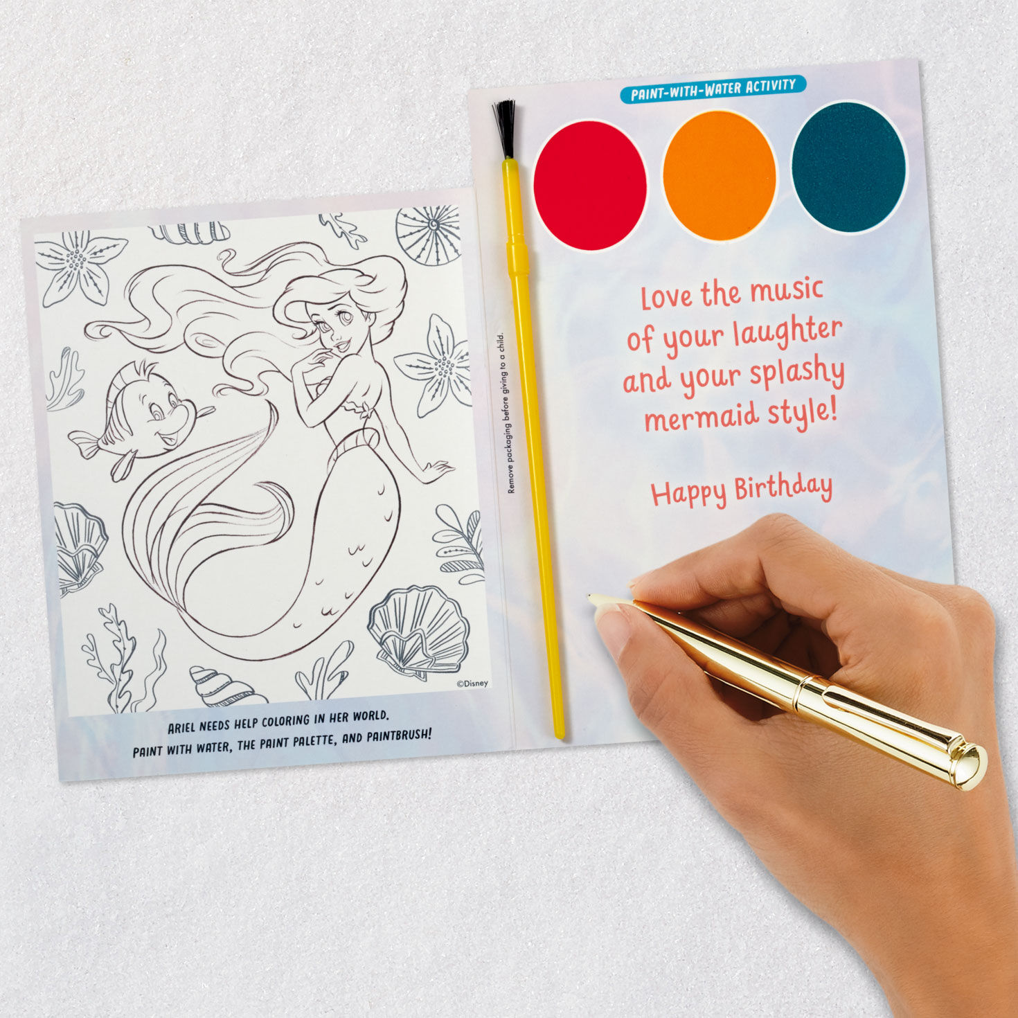 disney coloring book ariel