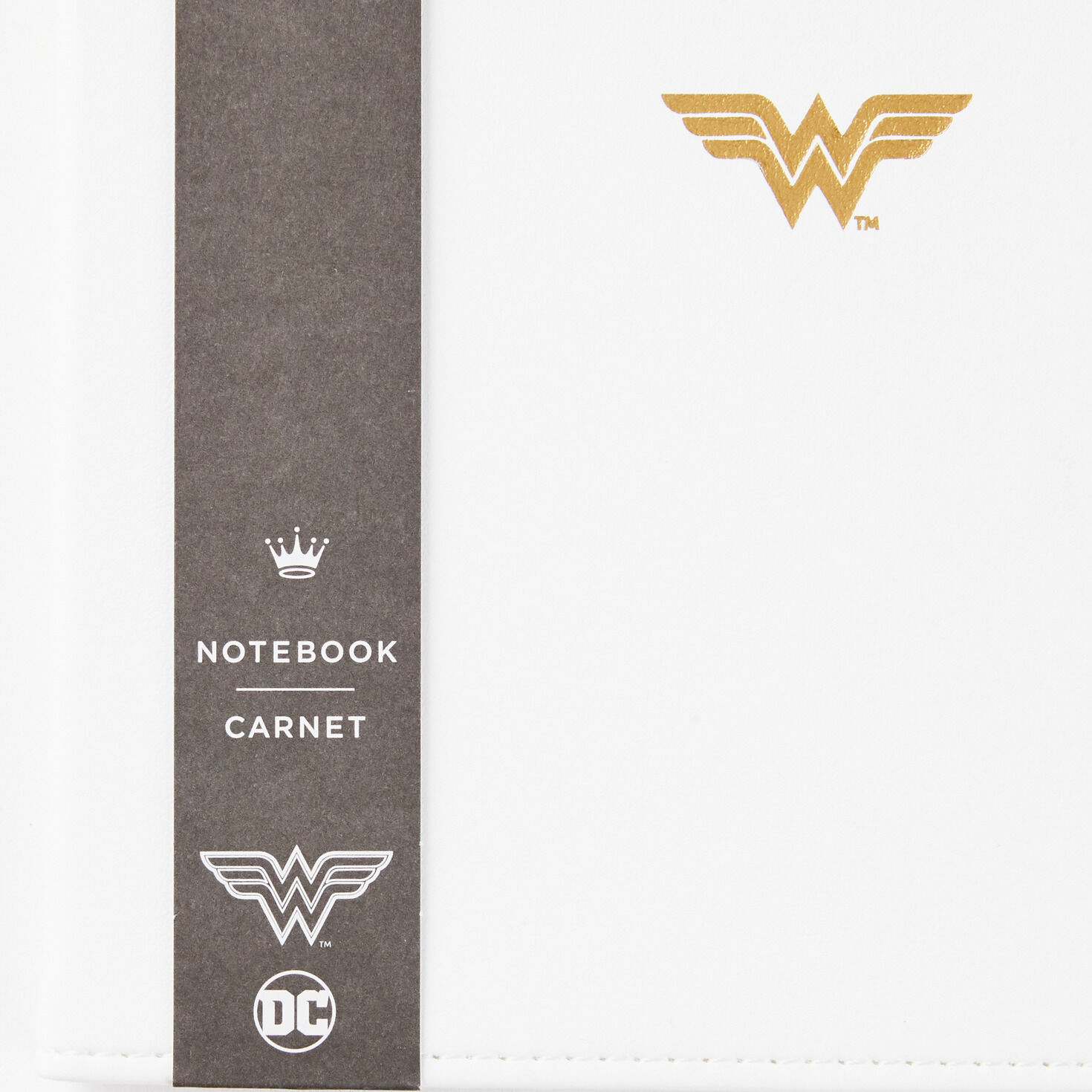 DC Comics™ Wonder Woman™ Be Strong Faux Leather Notebook - Notebooks ...