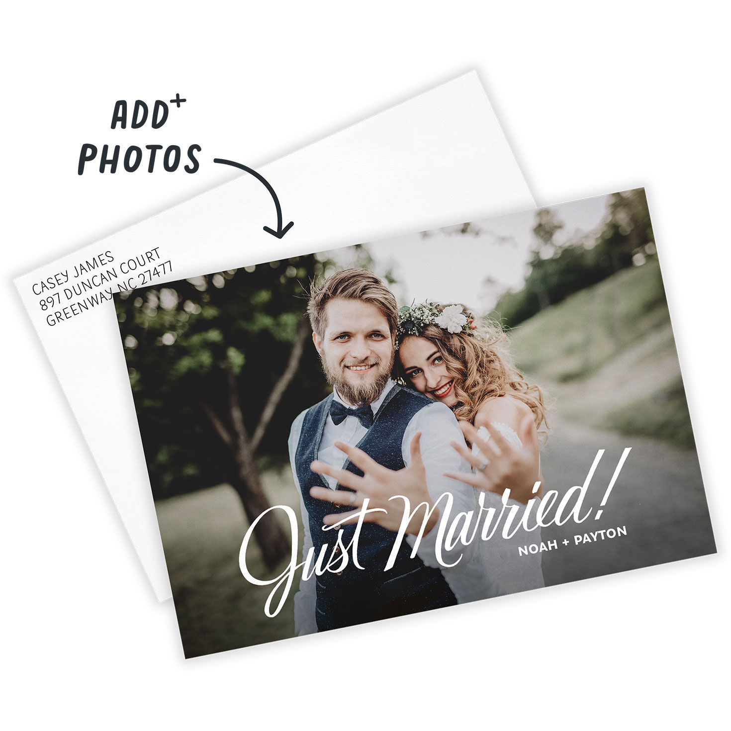 Just Married Wedding Announcement - Announcements | Hallmark