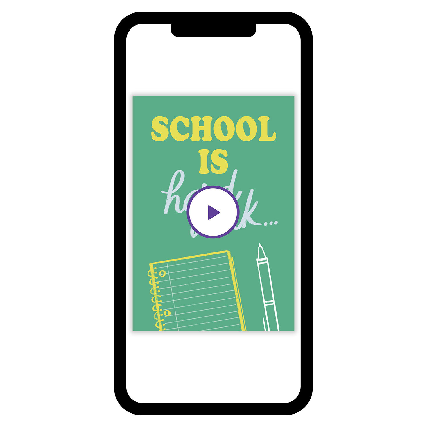 School Is Hard Work Encouragement eCard - eCards | Hallmark