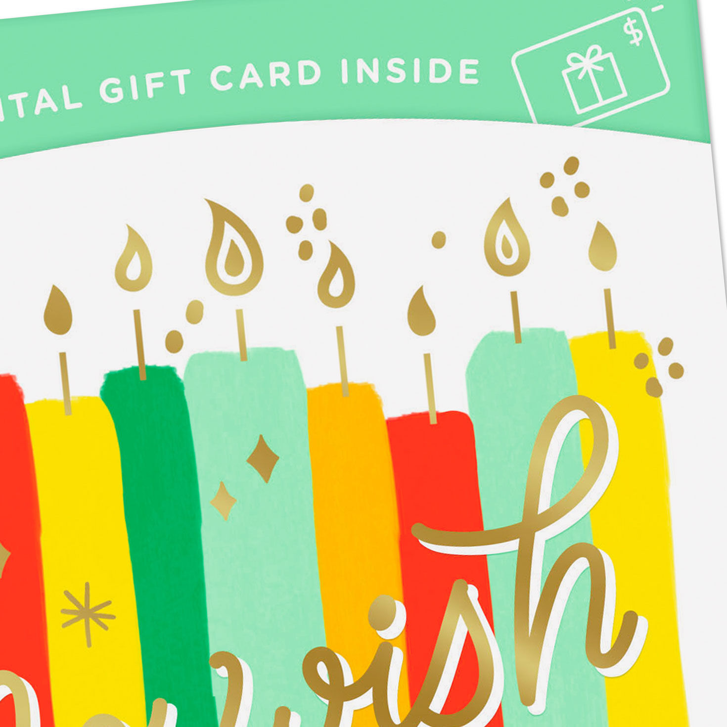 No Wish Too Big Gift Card Greeting Birthday Card - Greeting Cards ...