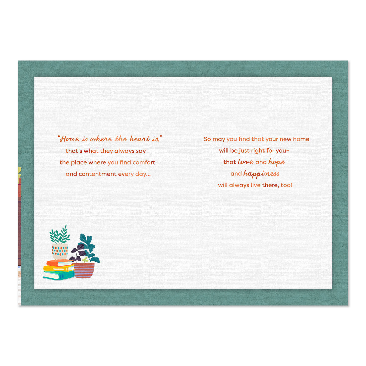 Comfort and Contentment New Home Congratulations Card - Greeting Cards ...