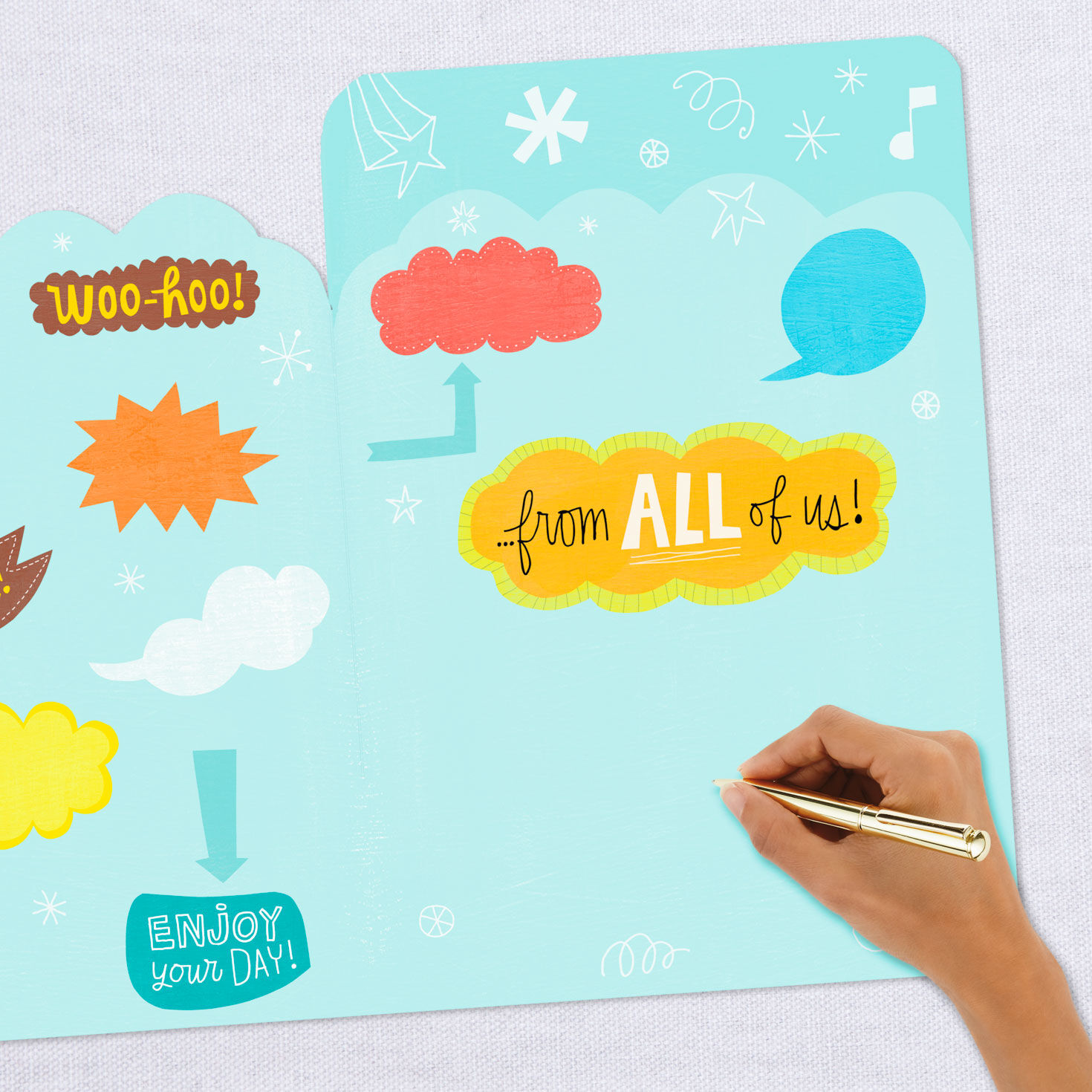 16" Celebrate Jumbo Birthday Card From All - Greeting Cards | Hallmark