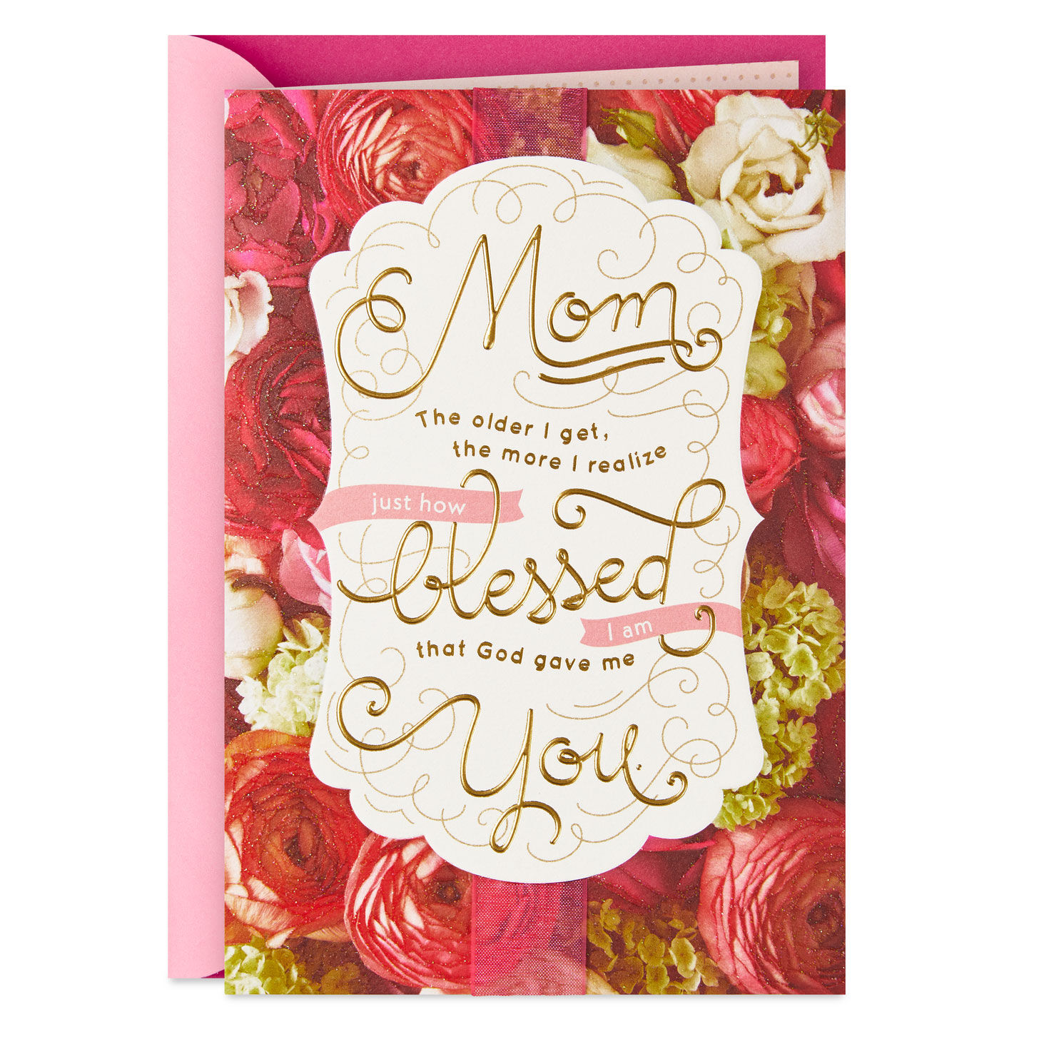 God Blessed Me With You Religious Mother's Day Card for Mom - Greeting ...