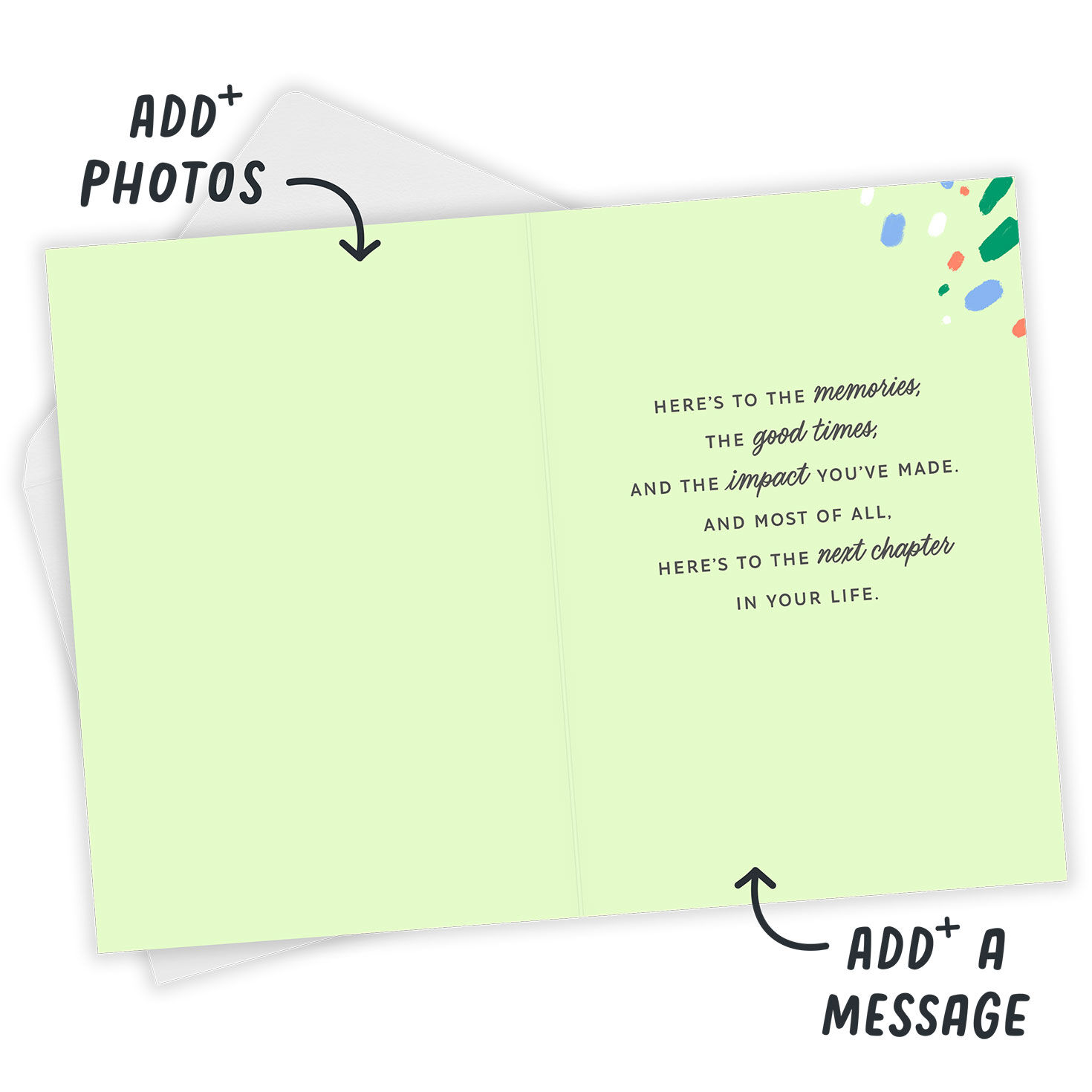 Splatter Art Custom Retirement Card - Greeting Cards | Hallmark