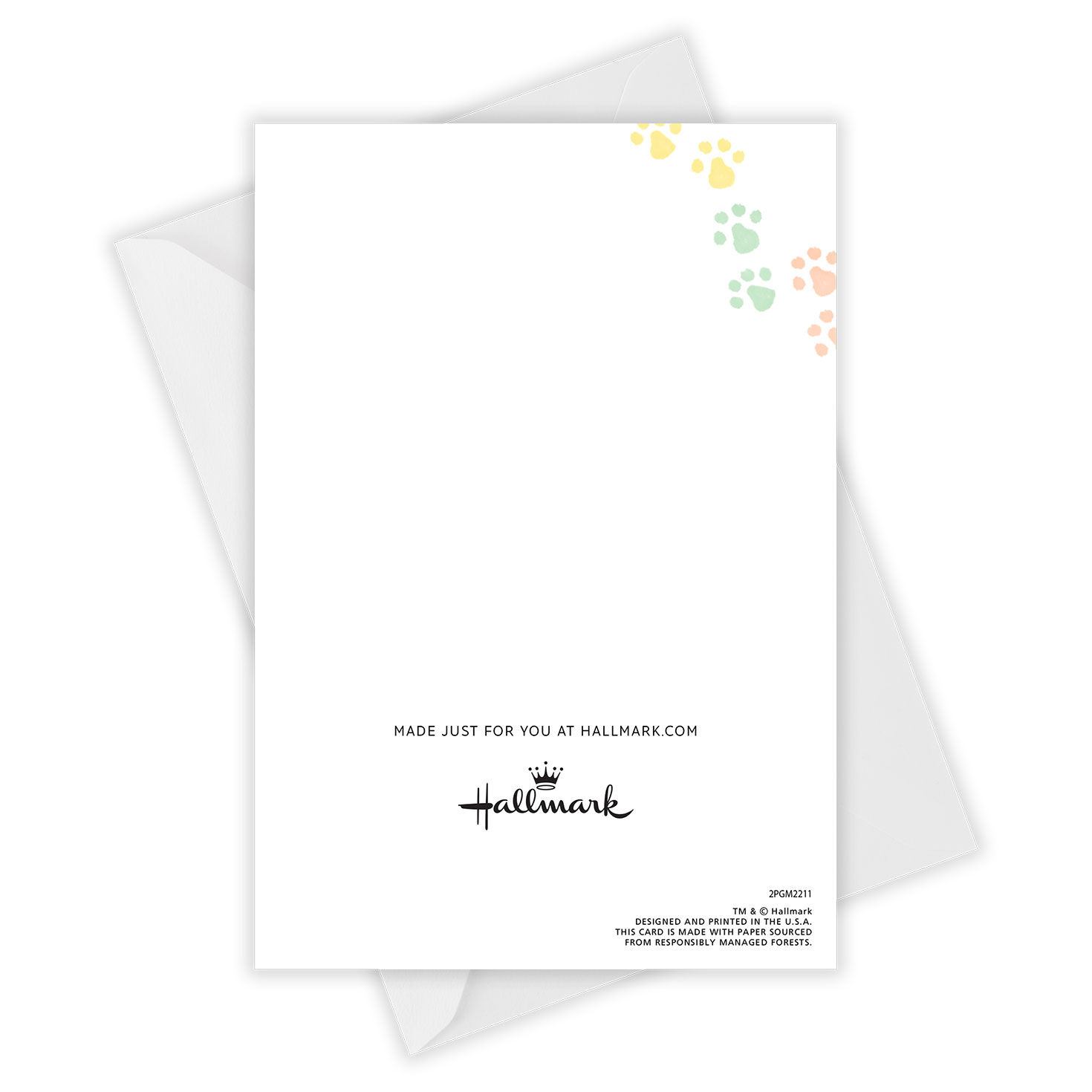 Beloved Paw Prints Custom Pet Sympathy Card - Greeting Cards | Hallmark