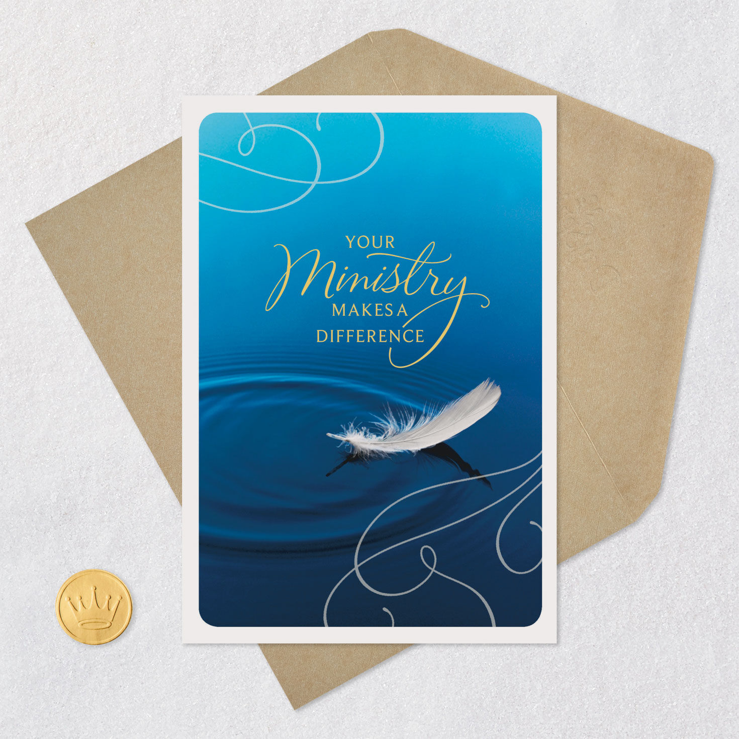Bless Your Ministry Religious Clergy Appreciation Card - Greeting Cards ...
