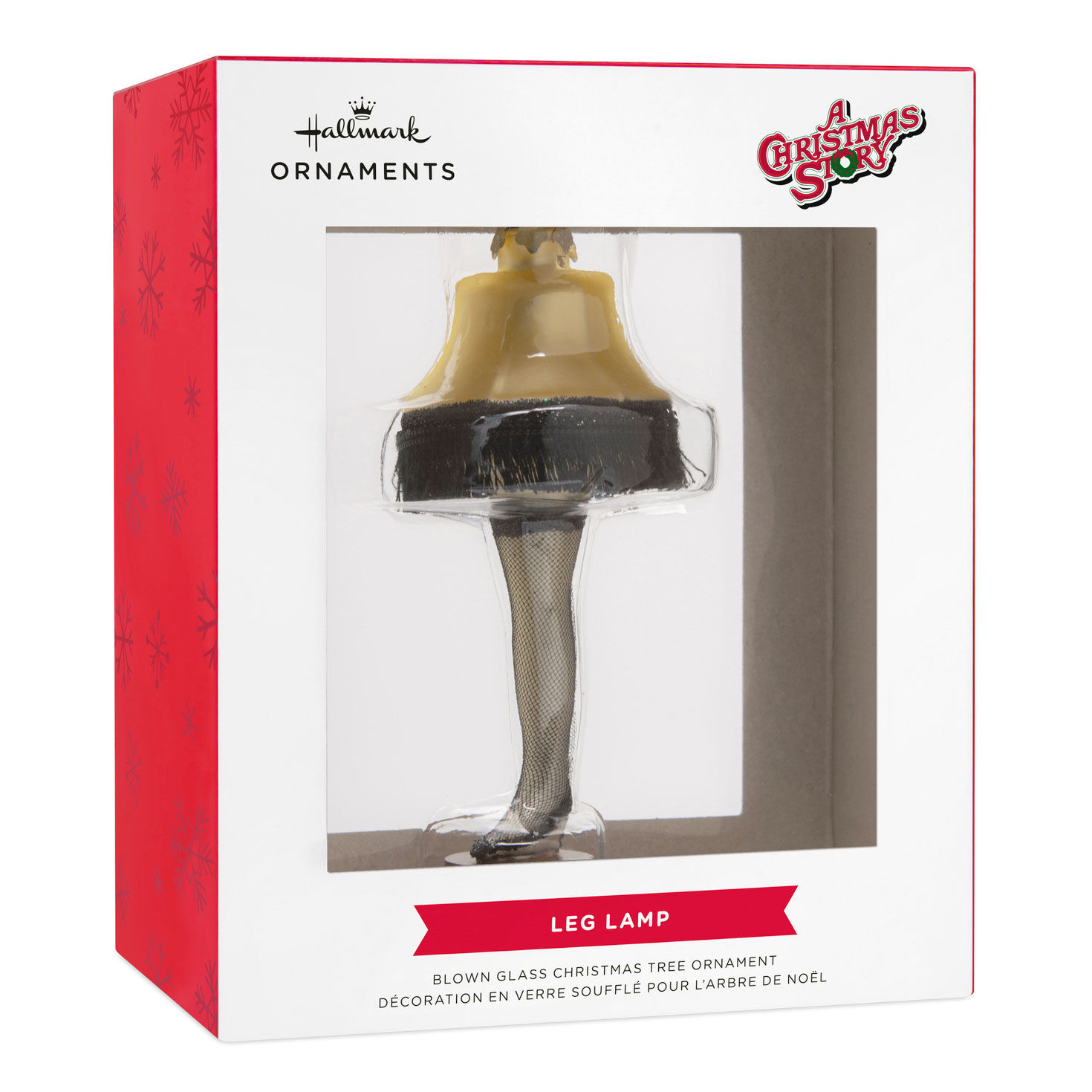 A Christmas Story™ Leg Lamp Blown Glass Hallmark Ornament - Hallmark ...