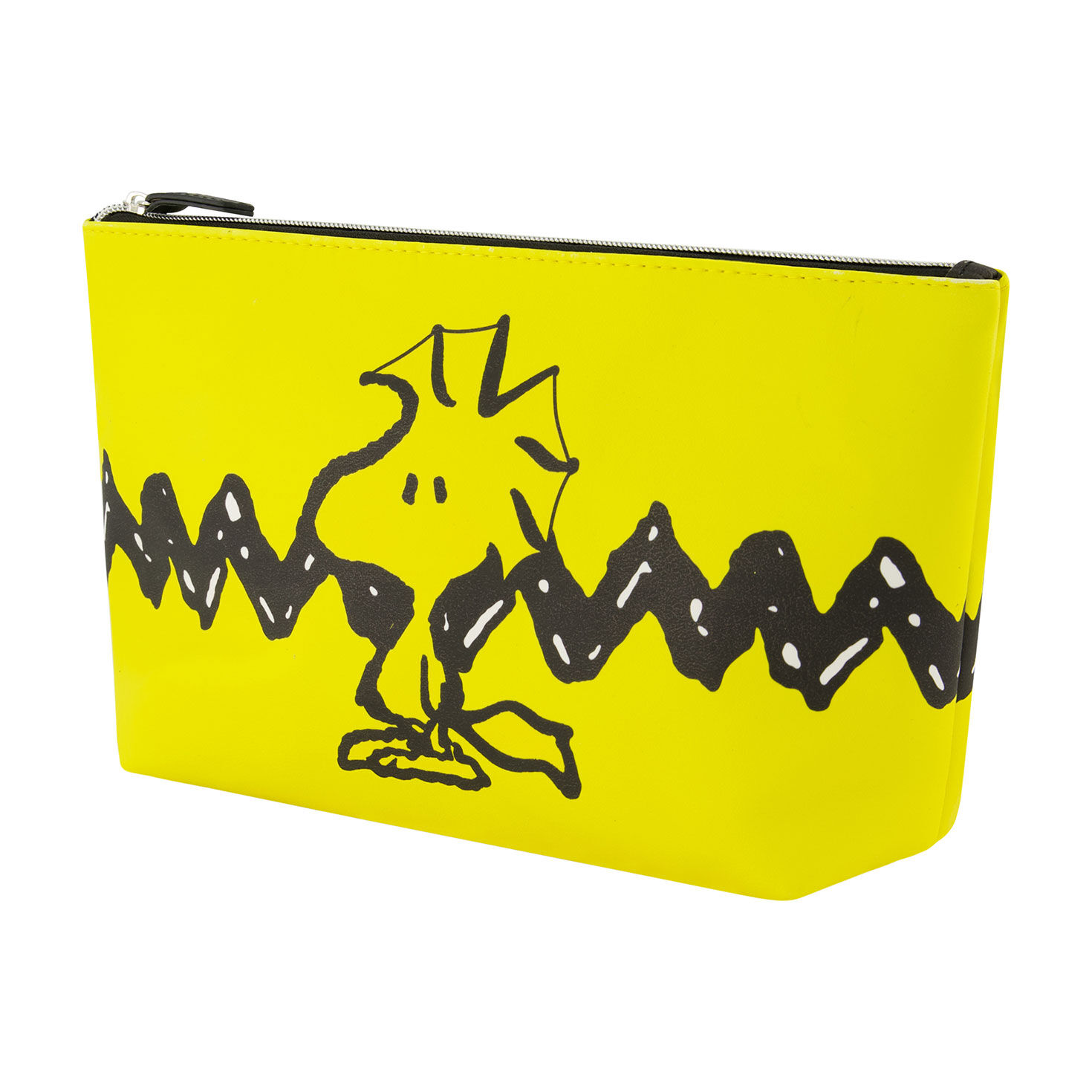 Concept One Peanuts Woodstock Yellow Chevron Cosmetic Bag - Travel ...