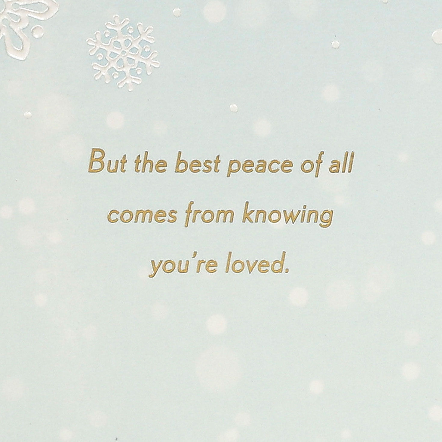 Peace and Love Christmas Card for Daughter - Greeting Cards | Hallmark