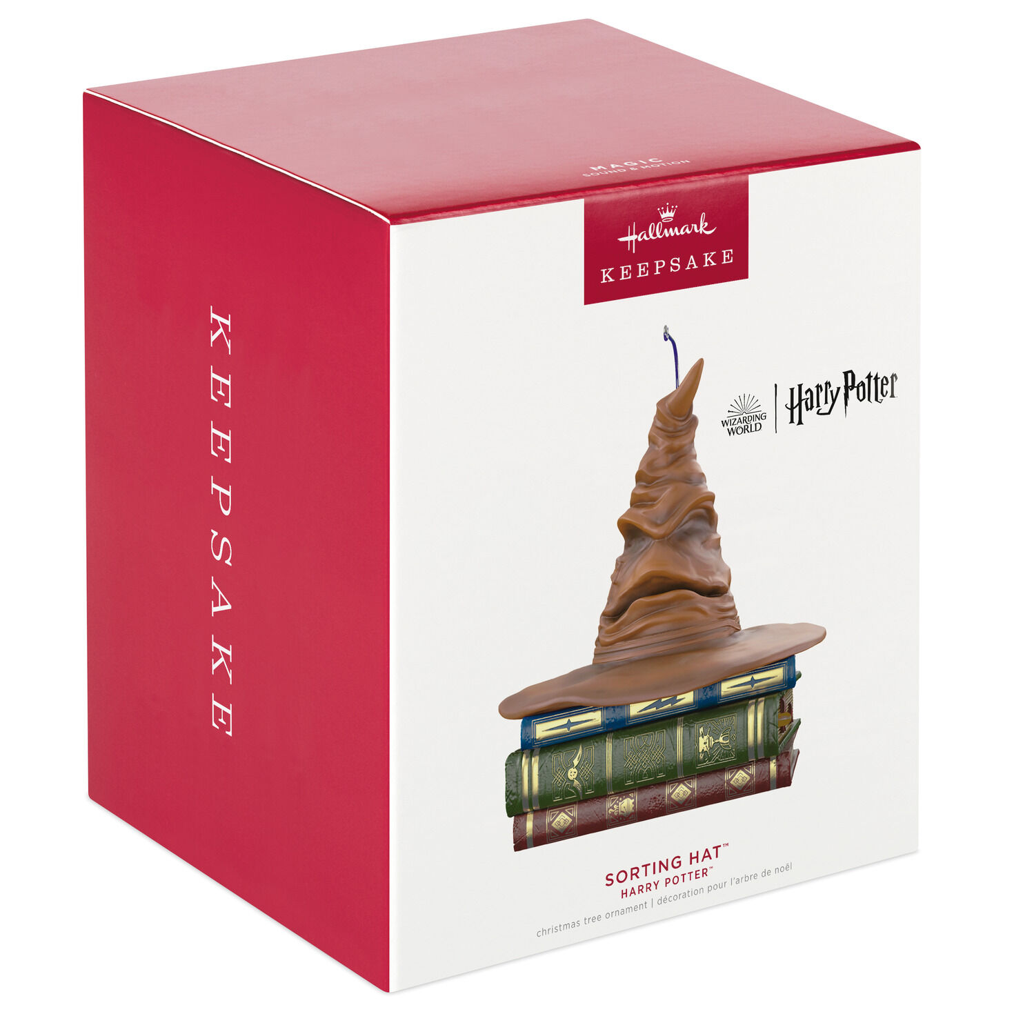 Harry Potter Sorting Hat Ornament With Sound and Motion Keepsake Ornaments Hallmark