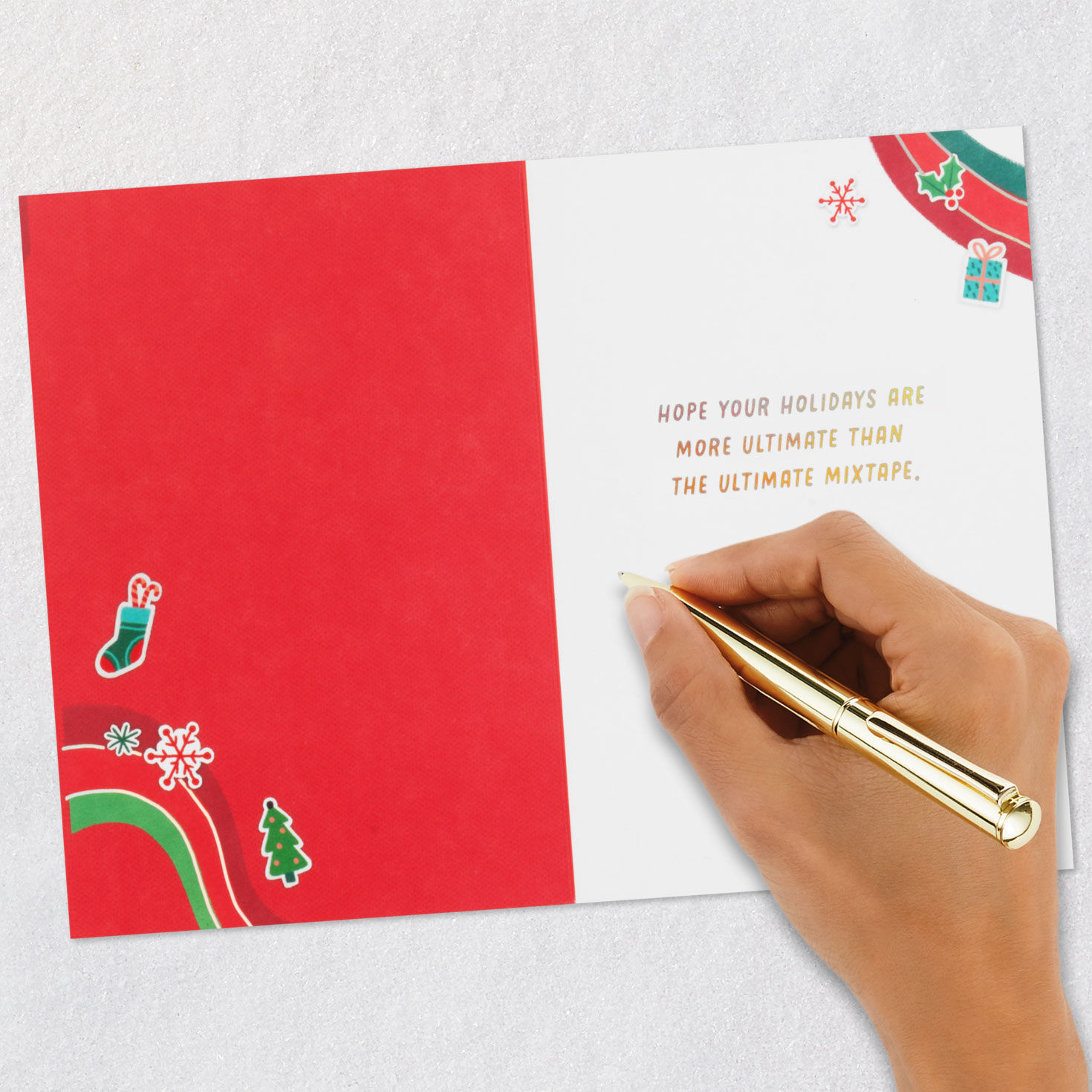 Holiday Mix Tapes Christmas Card Greeting Cards Hallmark