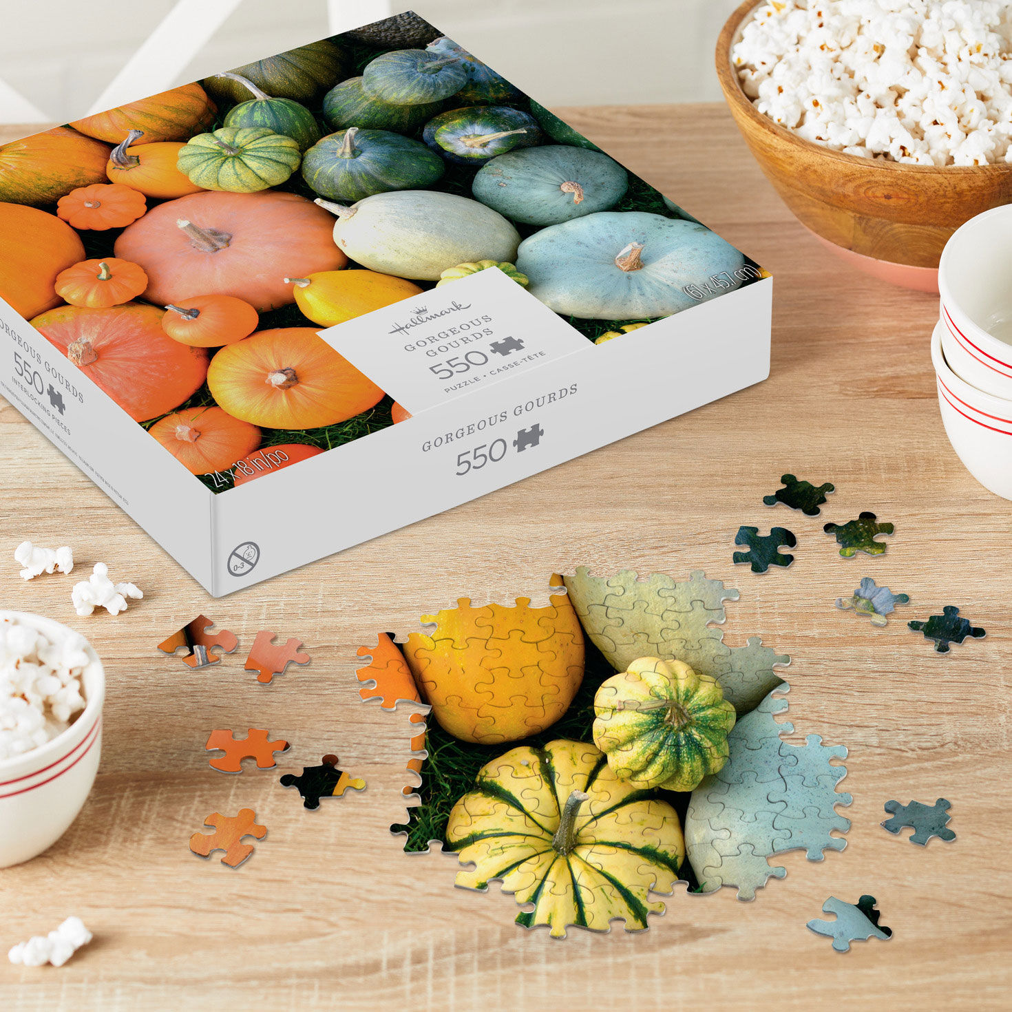 Gorgeous Gourds 550-Piece Jigsaw Puzzle - Puzzles | Hallmark