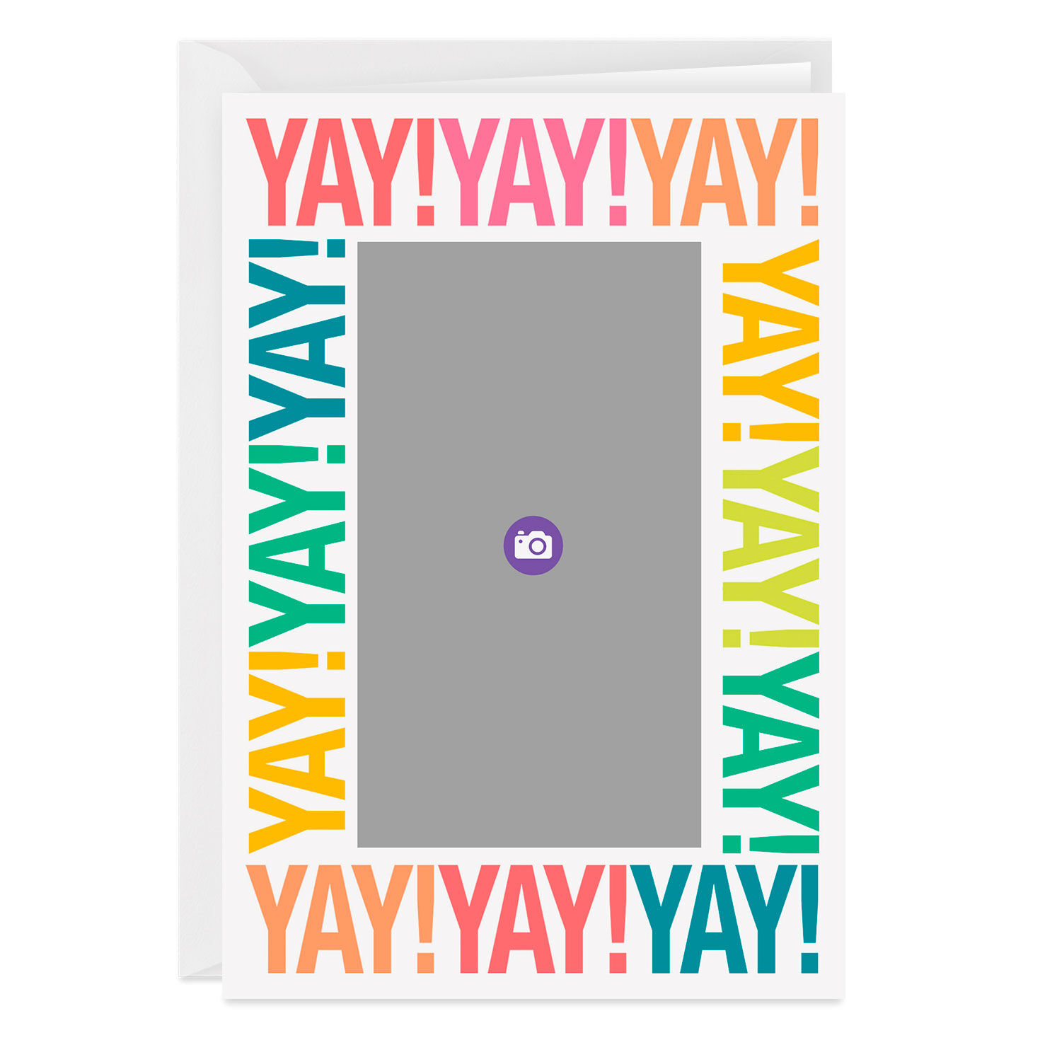 Personalized Yay! Celebration Photo Card - Greeting Cards | Hallmark