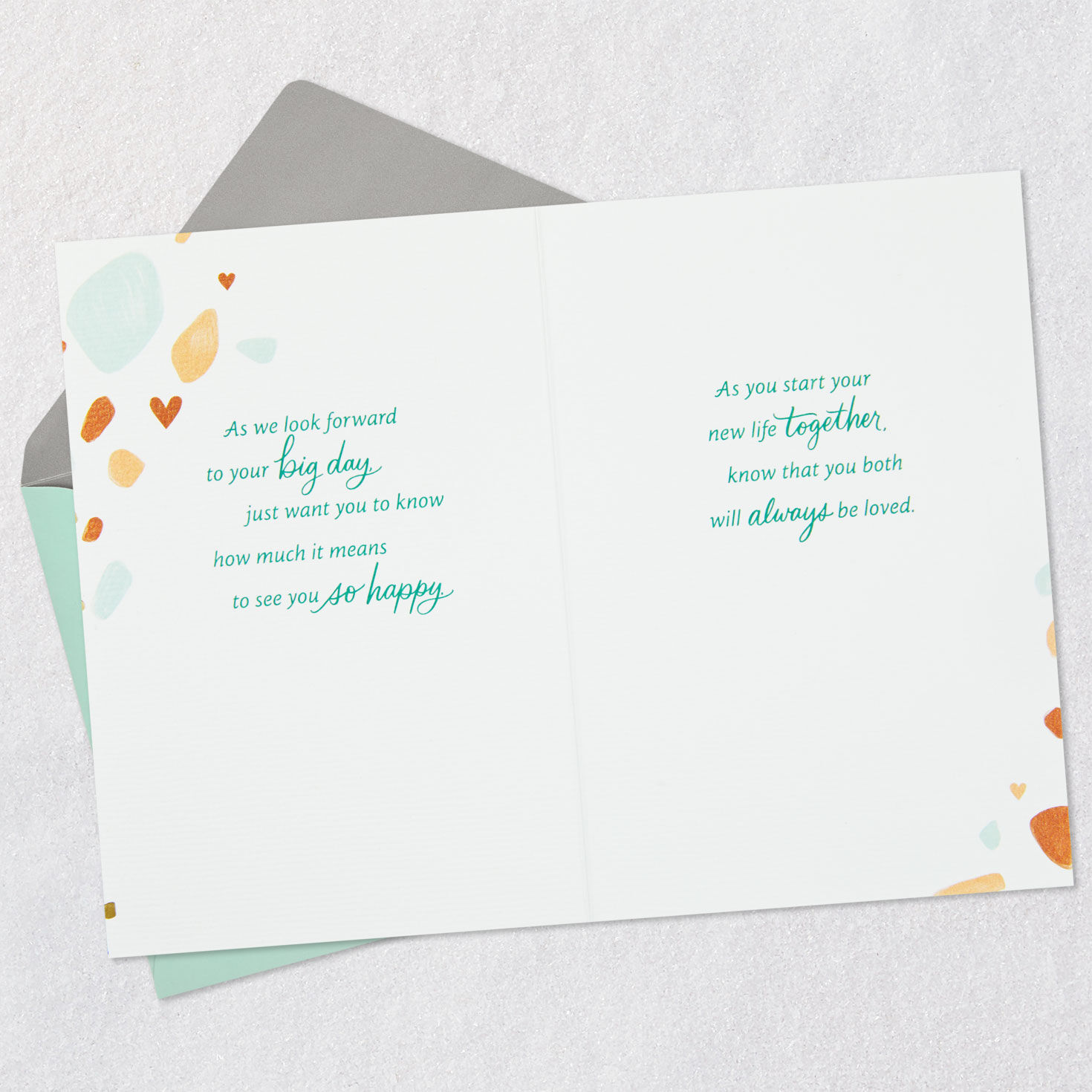 We're Showering You With Love Bridal Shower Card for Daughter ...