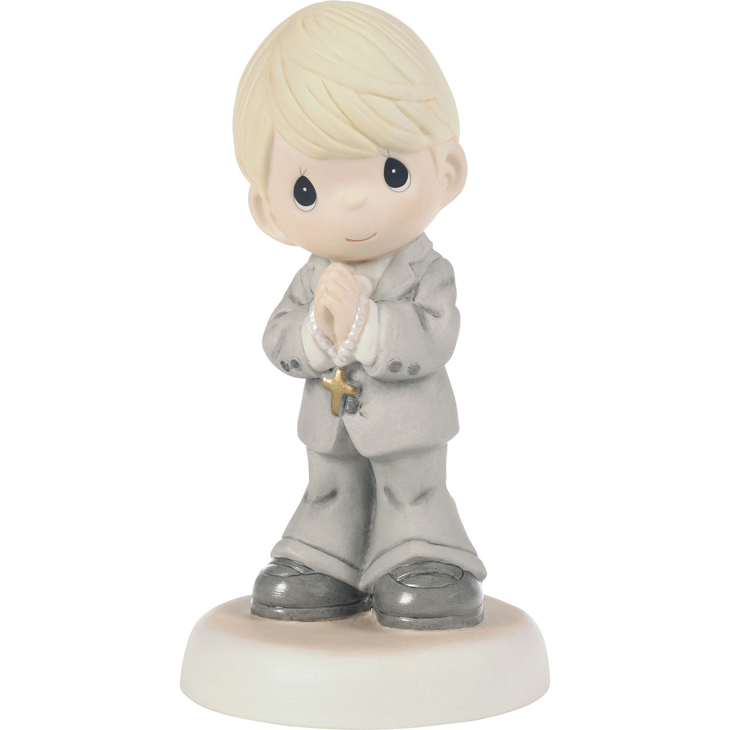 Precious Moments My First Communion Blonde Boy Figurine, 5.1 ...
