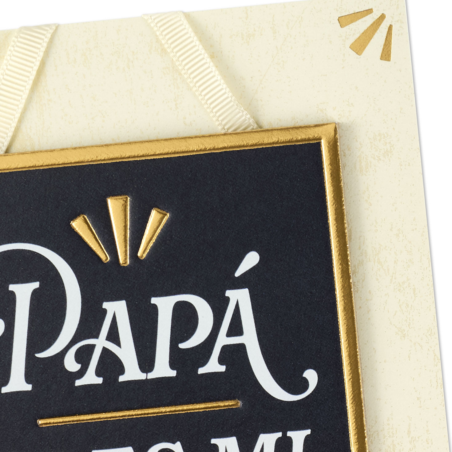 Papá, You're My Hero Spanish-Language Father's Day Card With Banner ...