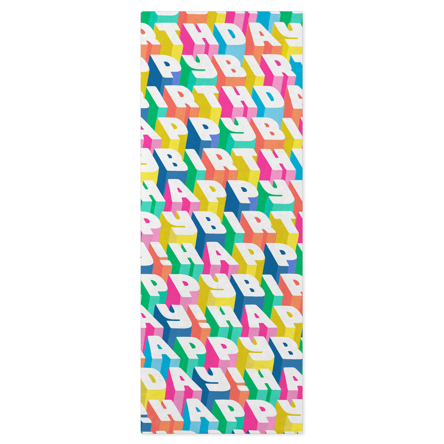Angled All-Caps Happy Birthday Tissue Paper, 6 Sheets - Tissue | Hallmark