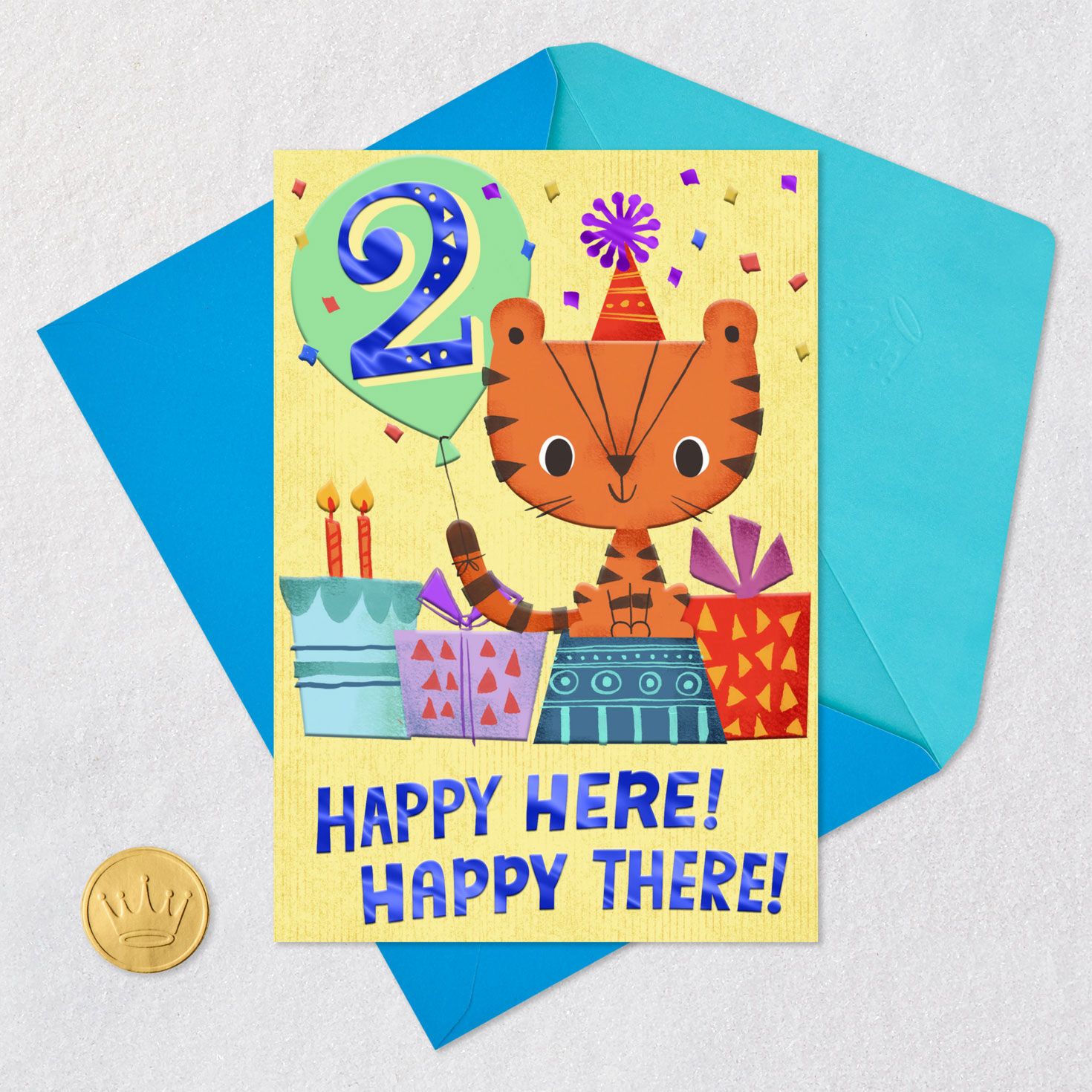 Happy Everywhere 2nd Birthday Card - Greeting Cards | Hallmark