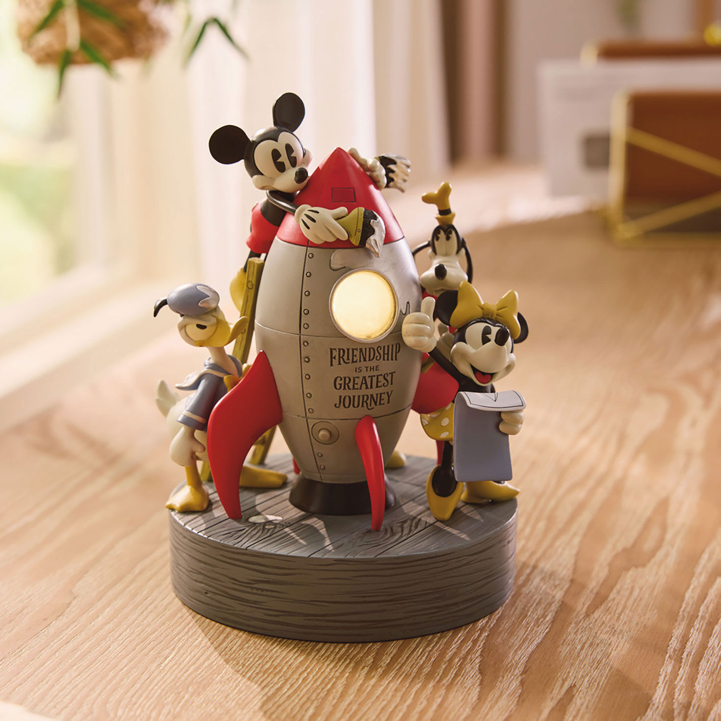 Disney Mickey Mouse and Friends Rocket Figurine With Light - Figurines ...