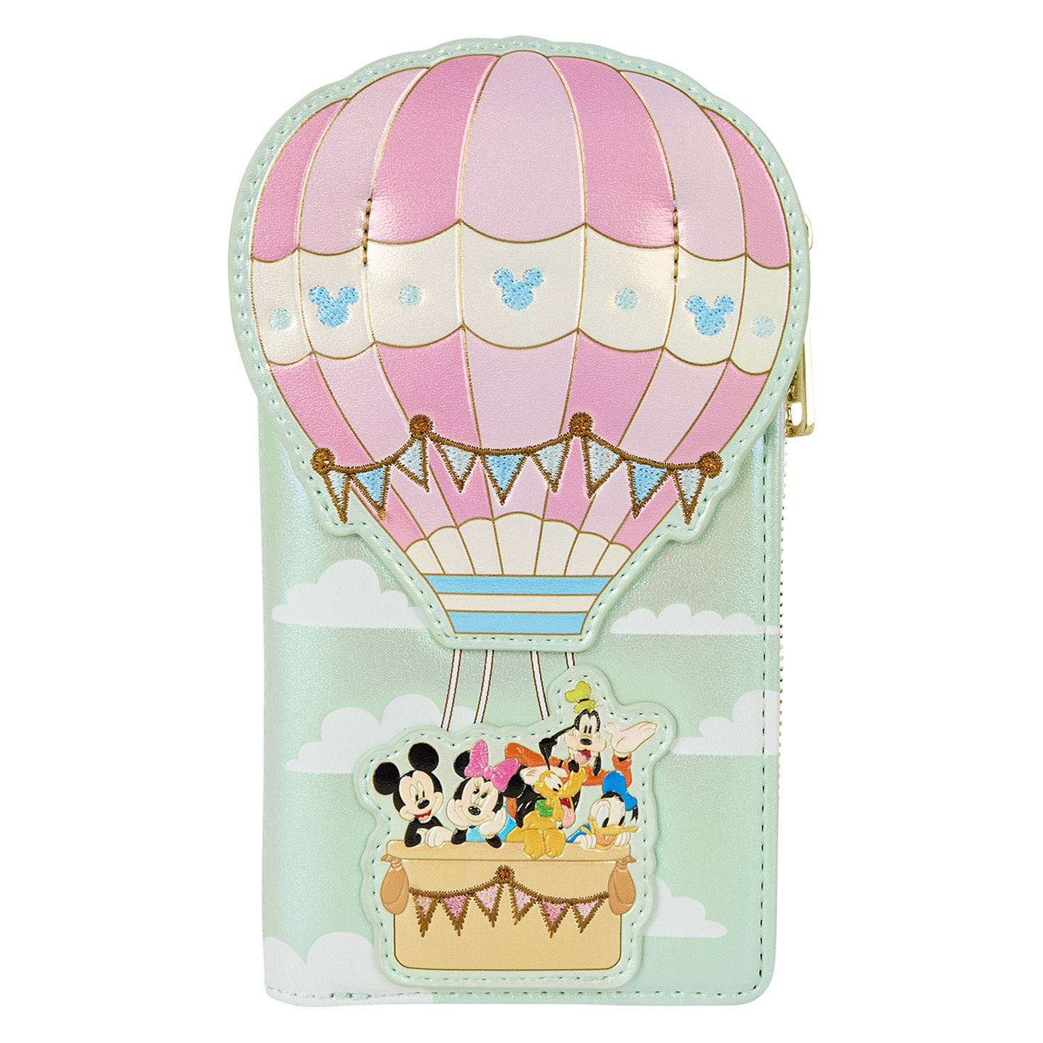 Loungefly Disney Mickey and Friends Hot Air Balloon Flap Wallet ...